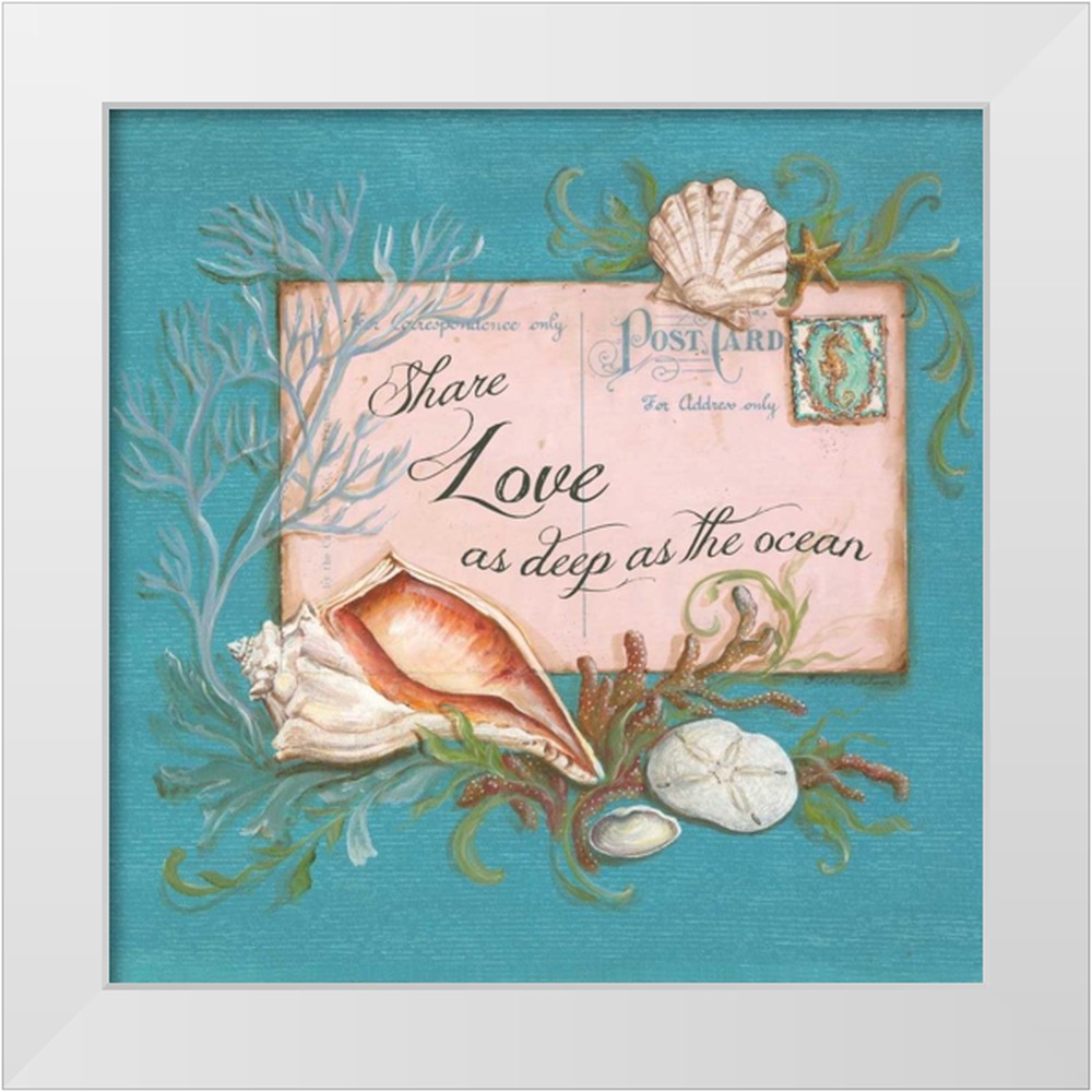 McRostie, Kate 12x12 White Modern Wood Framed Museum Art Print Titled ...
