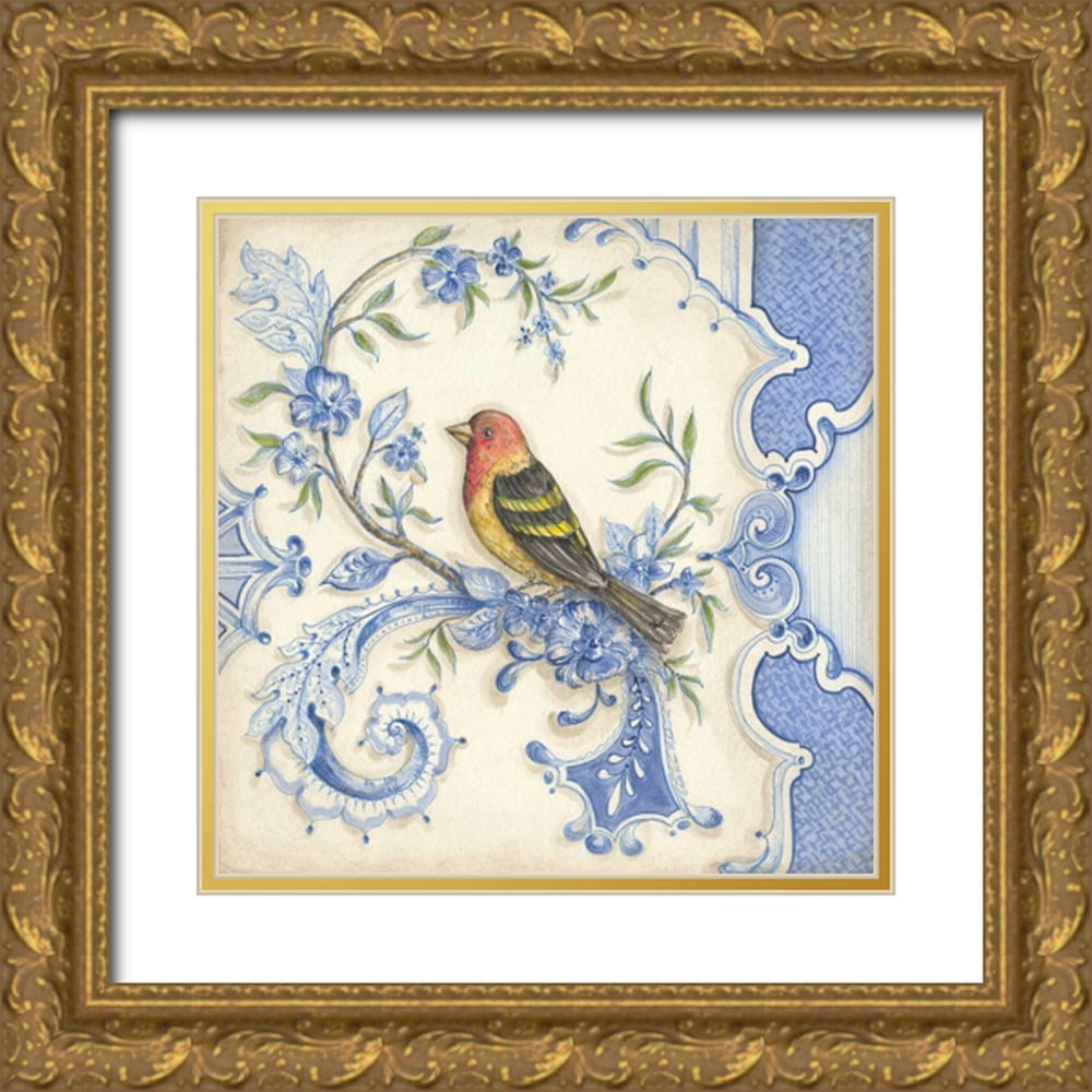 McRostie, Kate 26x26 Gold Ornate Wood Framed with Double Matting Museum ...