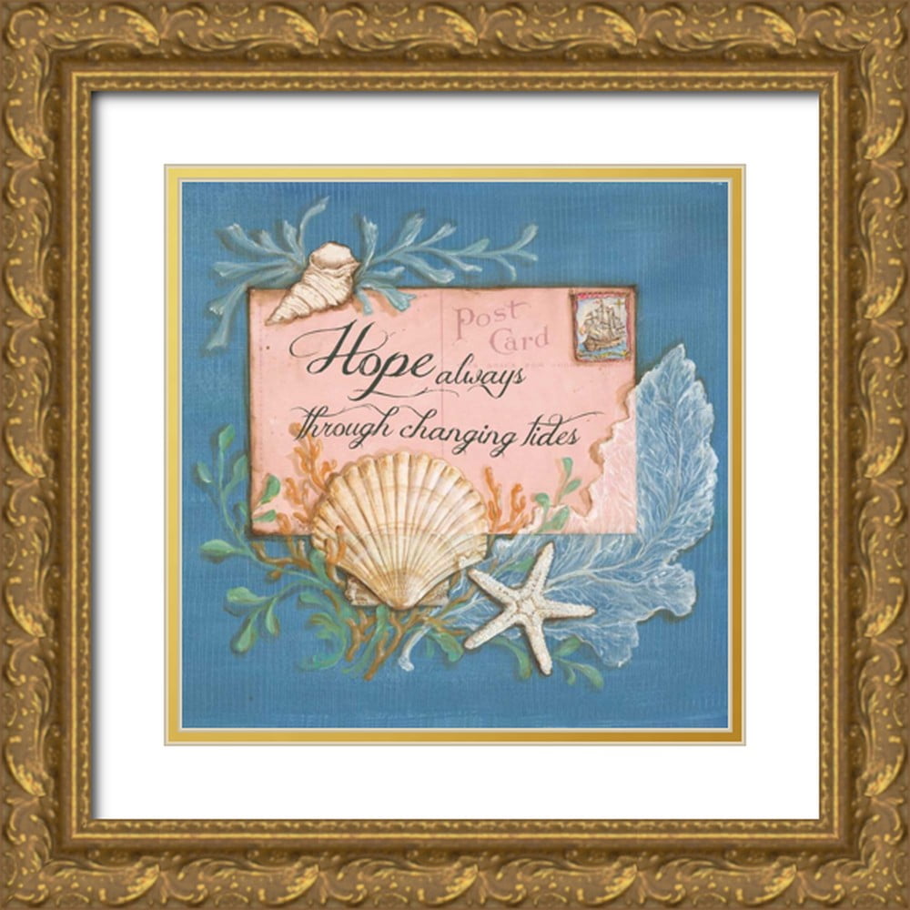 McRostie, Kate 26x26 Gold Ornate Wood Framed with Double Matting Museum ...