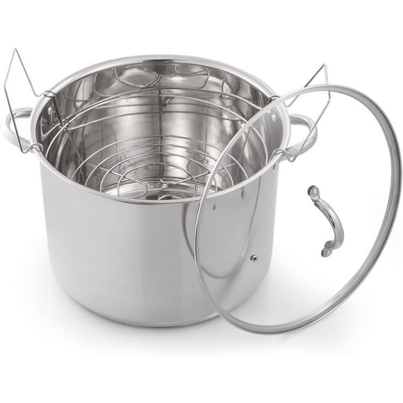 Water Bath Canners for Home Use in Various Sizes and Materials
