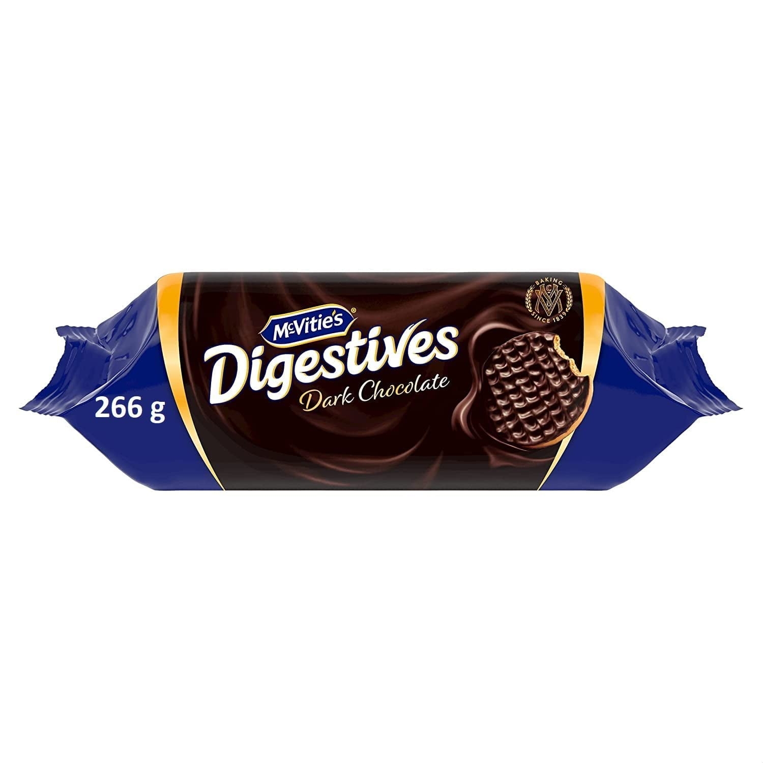 McVitie's Digestive Dark Chocolate STF9 Biscuits 266g - (Pack of 4 ...