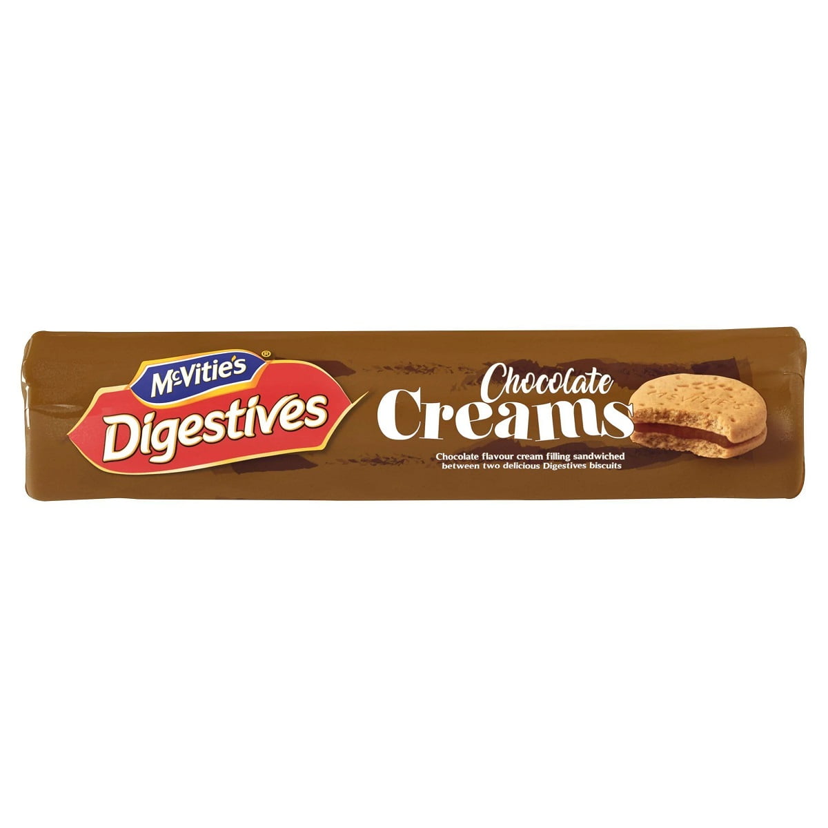 McVitie's Digestives Creams Chocolate Biscuits 168g (Pack of 24 ...