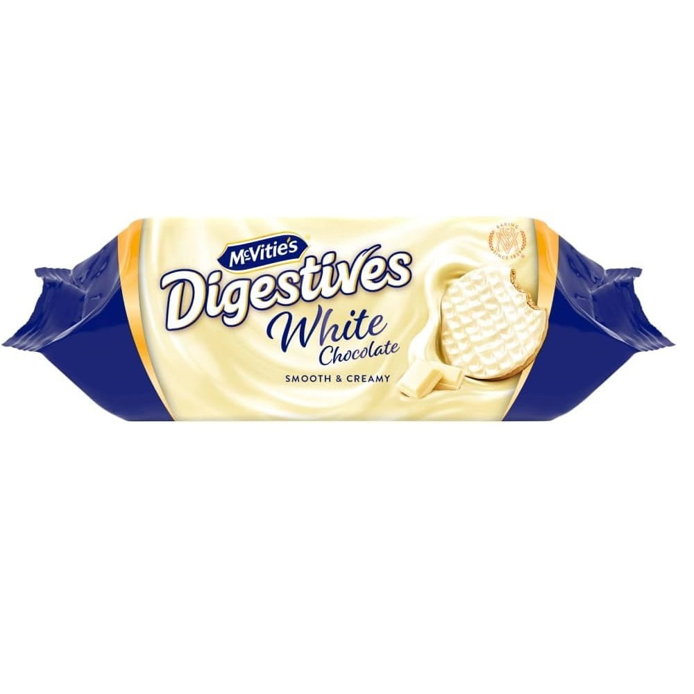 McVitie's Digestives White Chocolate Cookies 232g (Pack of 12 ...