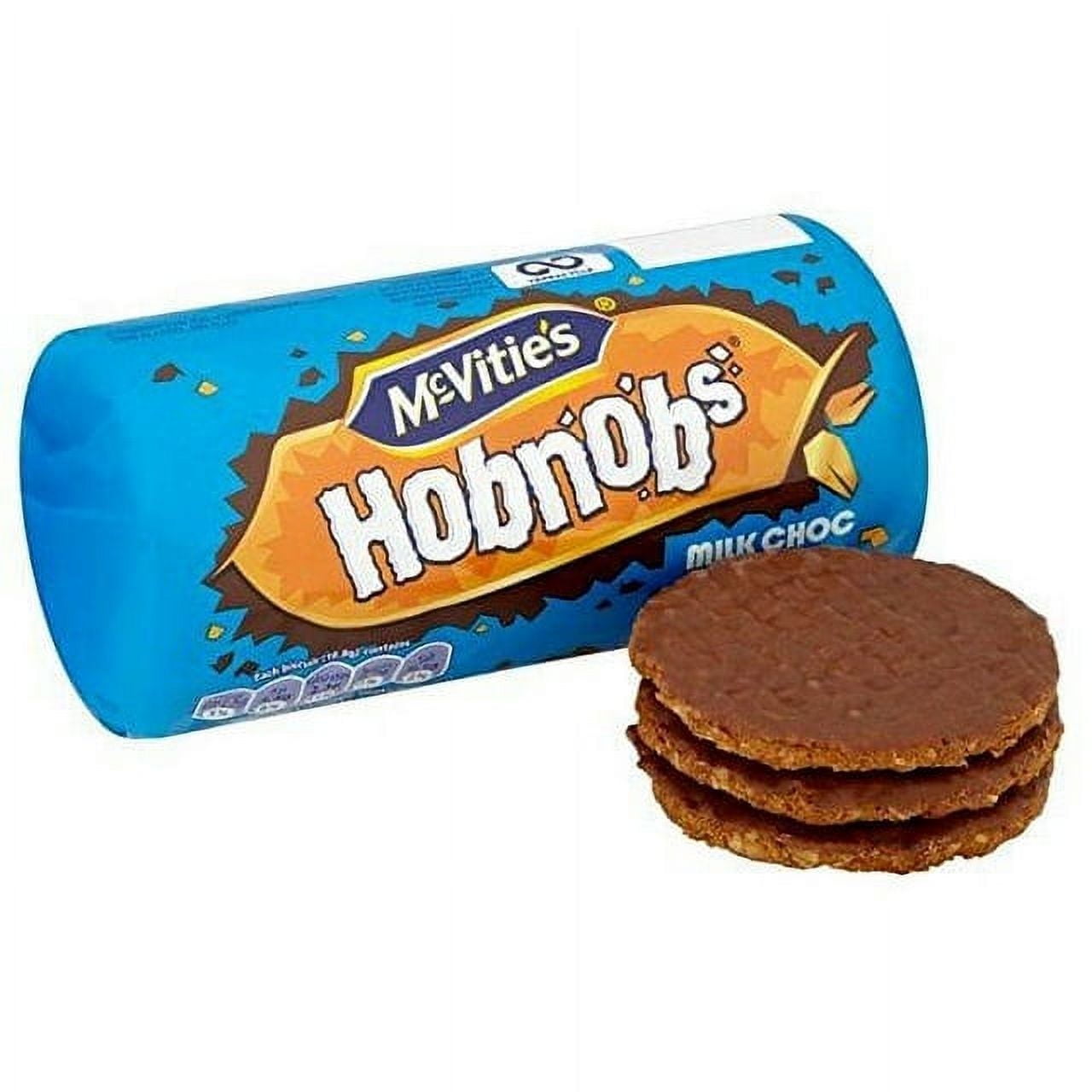 McVitie's Milk Chocolate Covered Digestive Hobnobs 262g /9.24 Oz - Pack ...