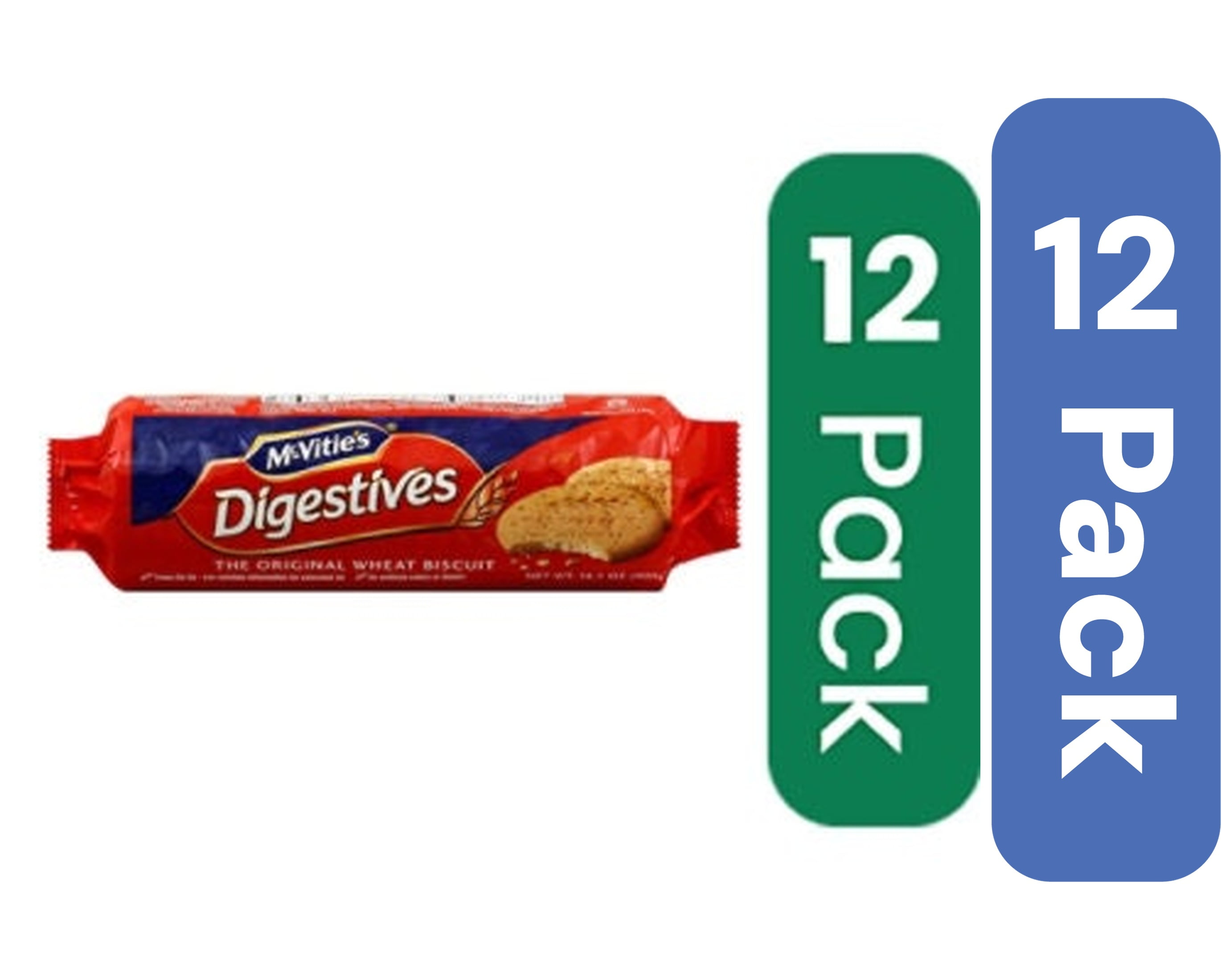 McVitie's Original Digestive Biscuits 14.1 oz (Pack Of 12) - Walmart.com
