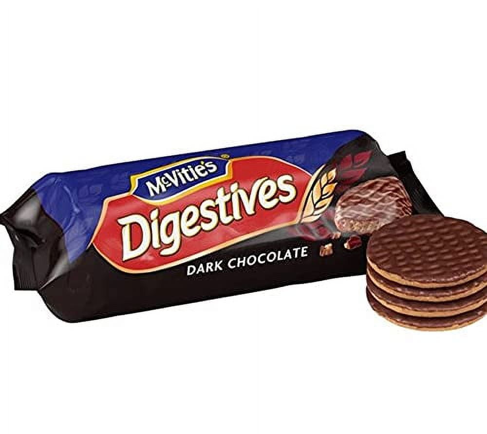 McVities Digestives Dark Chocolate 300 g (Pack of 5) - Walmart.com