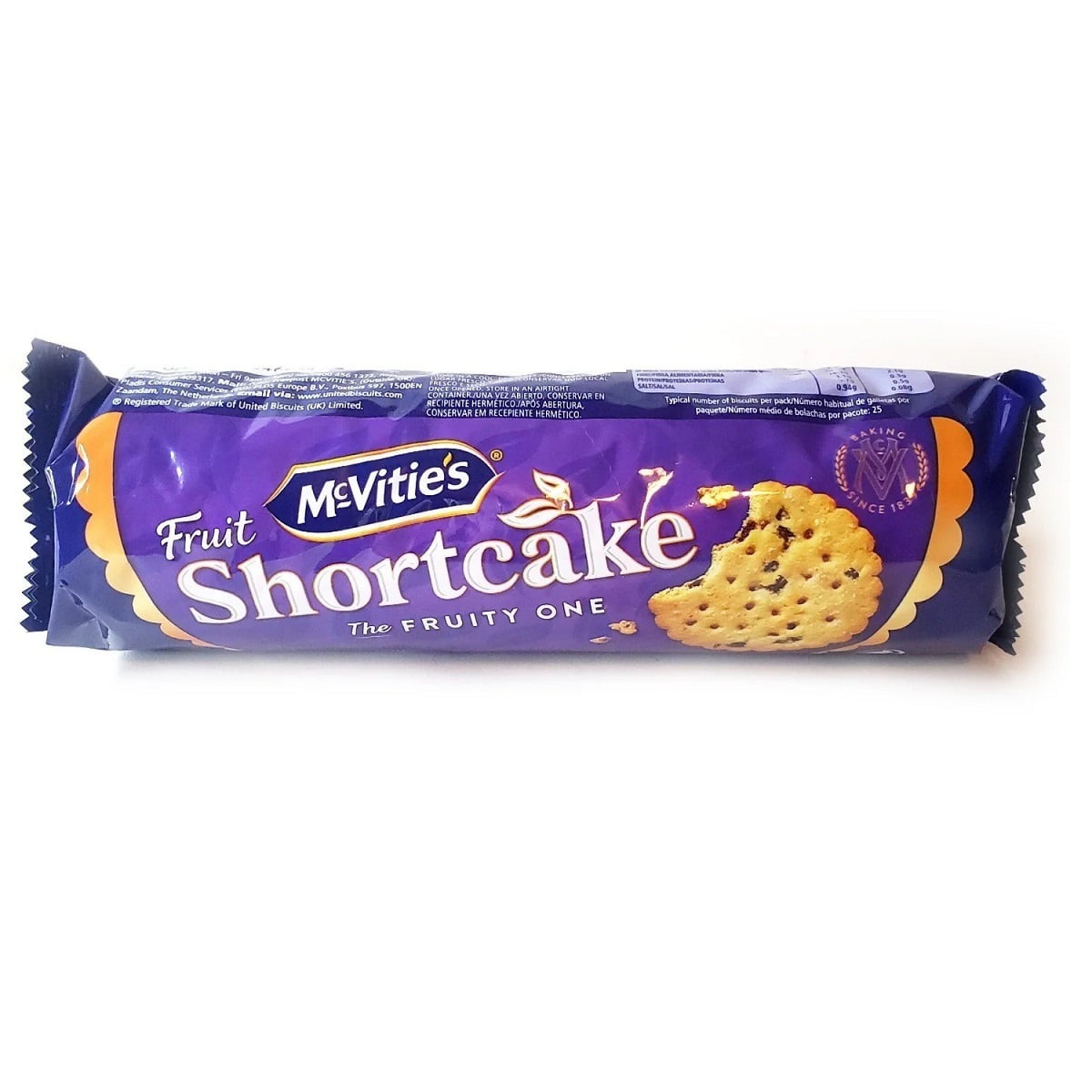 McVities Vegetarian Fruit Shortcake Biscuits 200g, No Artificial Colors ...