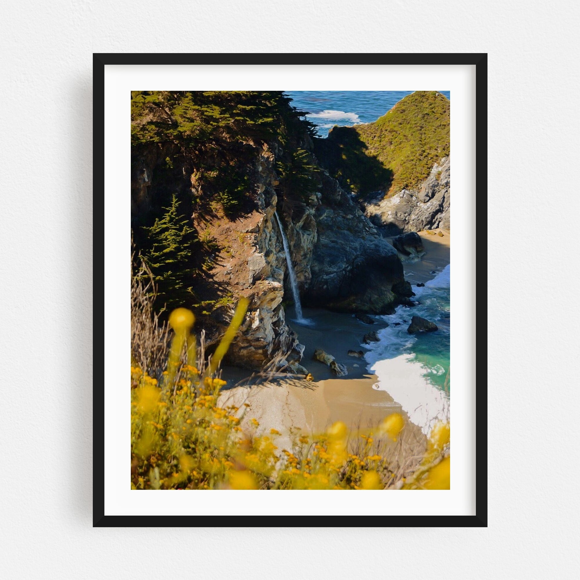 McWay Falls - California Photography Waterfall Coast Beach Nature ...
