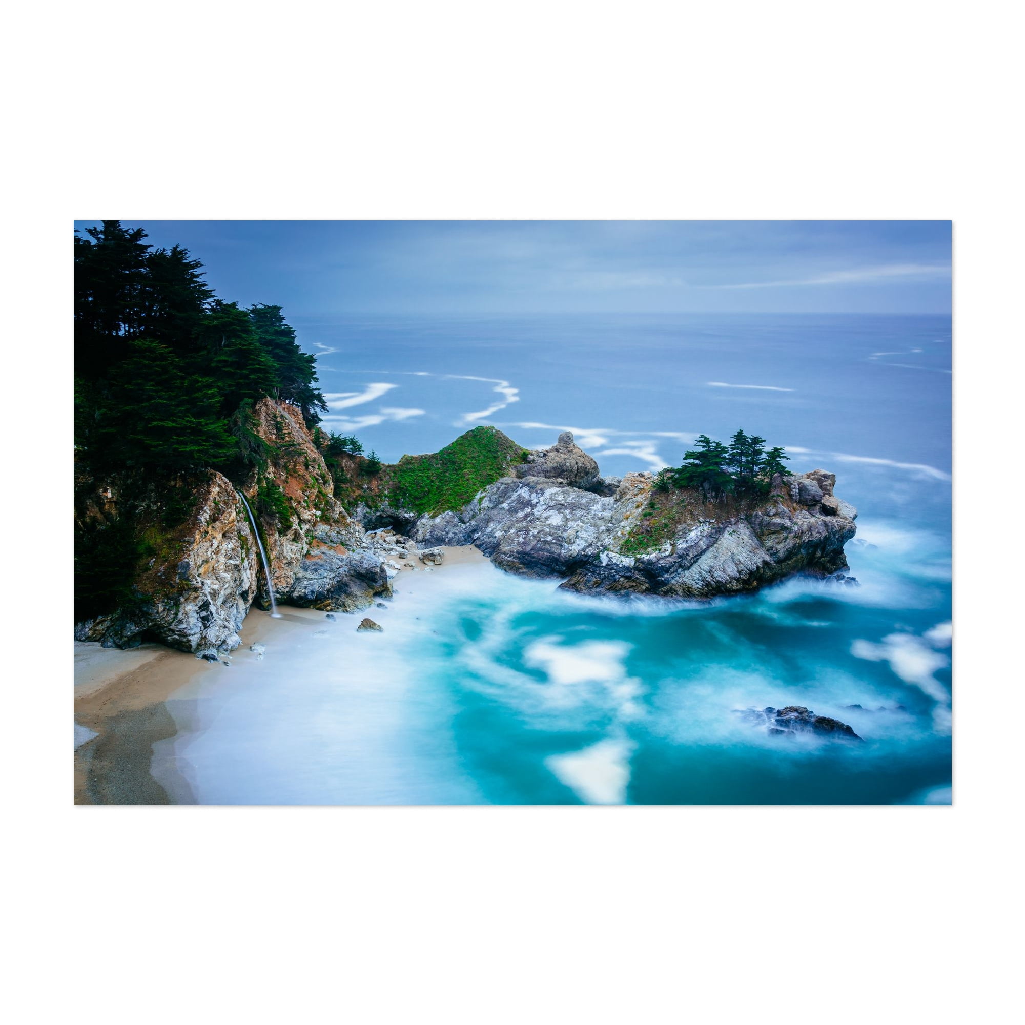 McWay Falls at Pfeiffer Beach - Big Sur California Photography ...