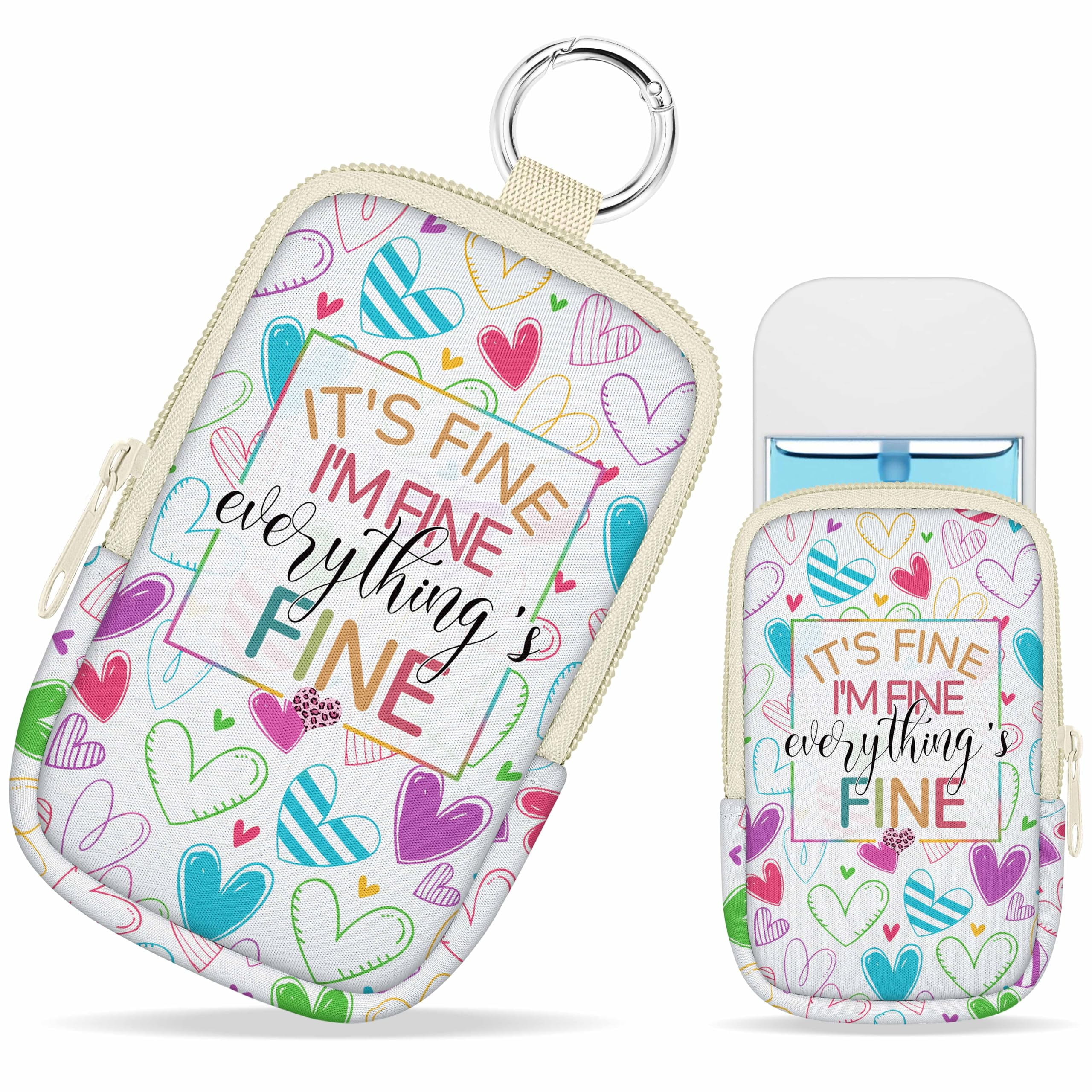 Mcapirivo Hand Sanitizer Spray Case, It's Fine Hand Sanitizer Holder ...