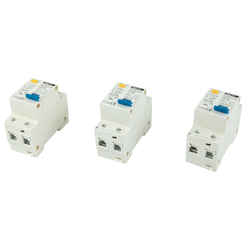 Mcb Rccb Rcd Type A/Ac Rcbo Dpnl Residual Current Circuit Breaker A ...