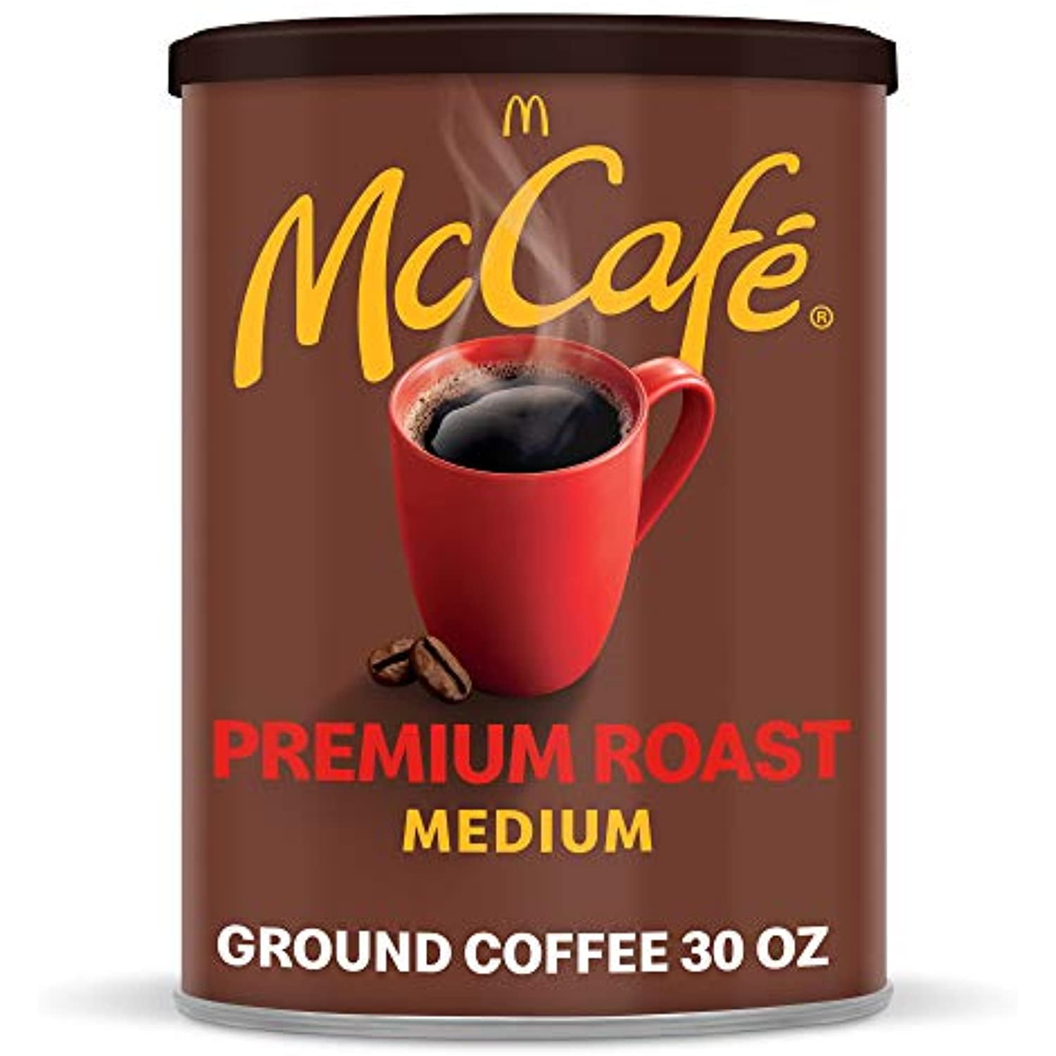 Mccafe Premium Roast, Medium Roast Ground Coffee, 30 Oz Canister ...