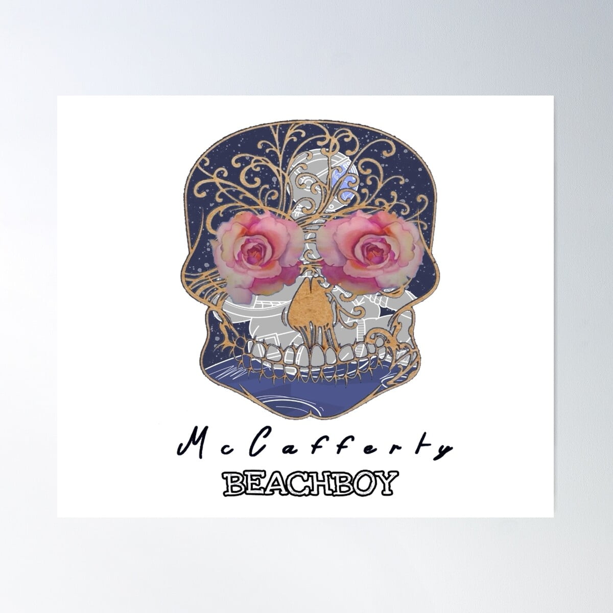 Mccafferty Beachboy Poster Wall Art, Modern Wall Decor For Living Room ...