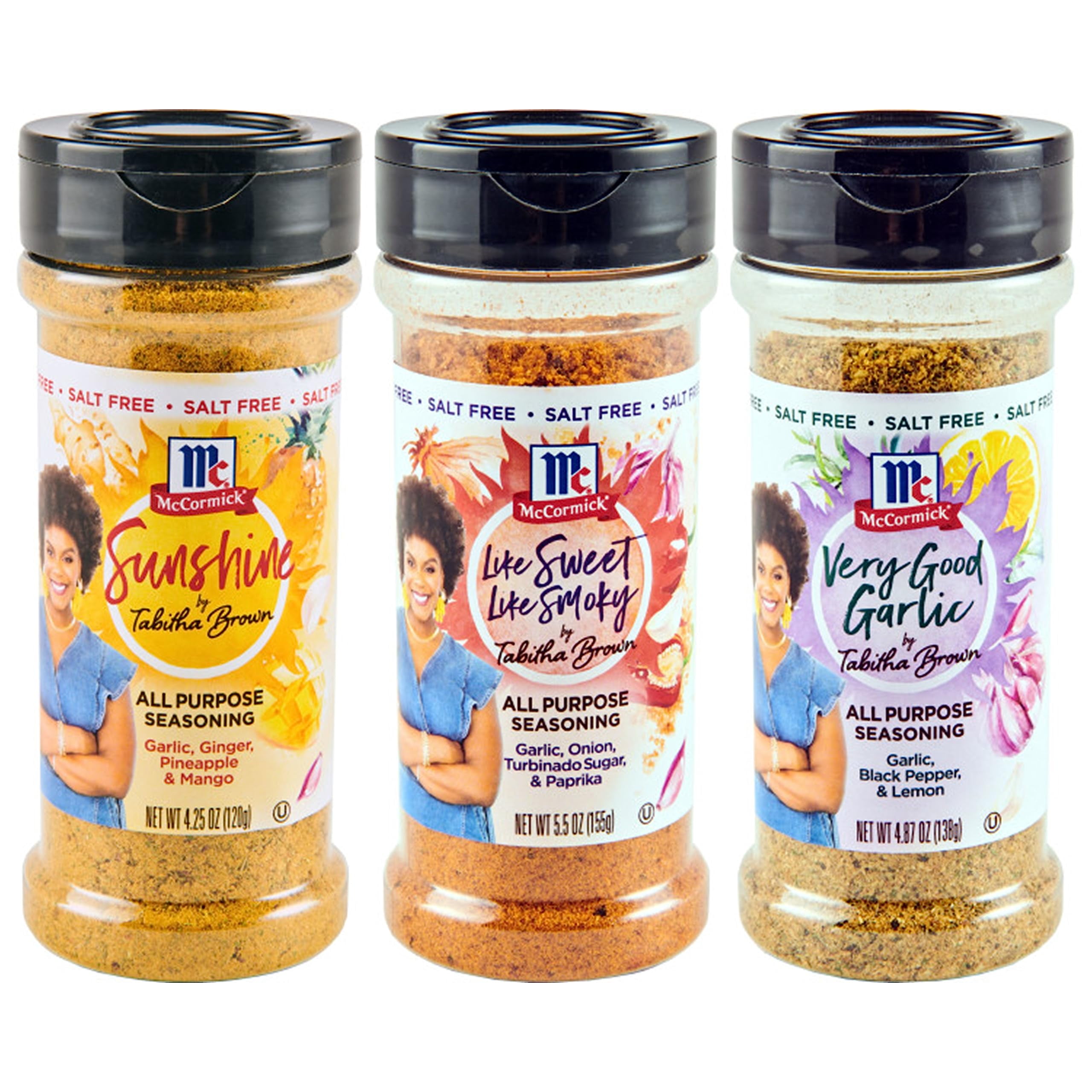 Mccormick All Purpose Seasoning By Tabitha Brown Variety Pack, 14.62 Oz ...