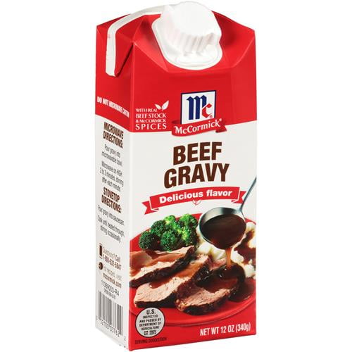 Mccormick Beef Gravy, 12 Oz - Pack of 2 - Walmart.com