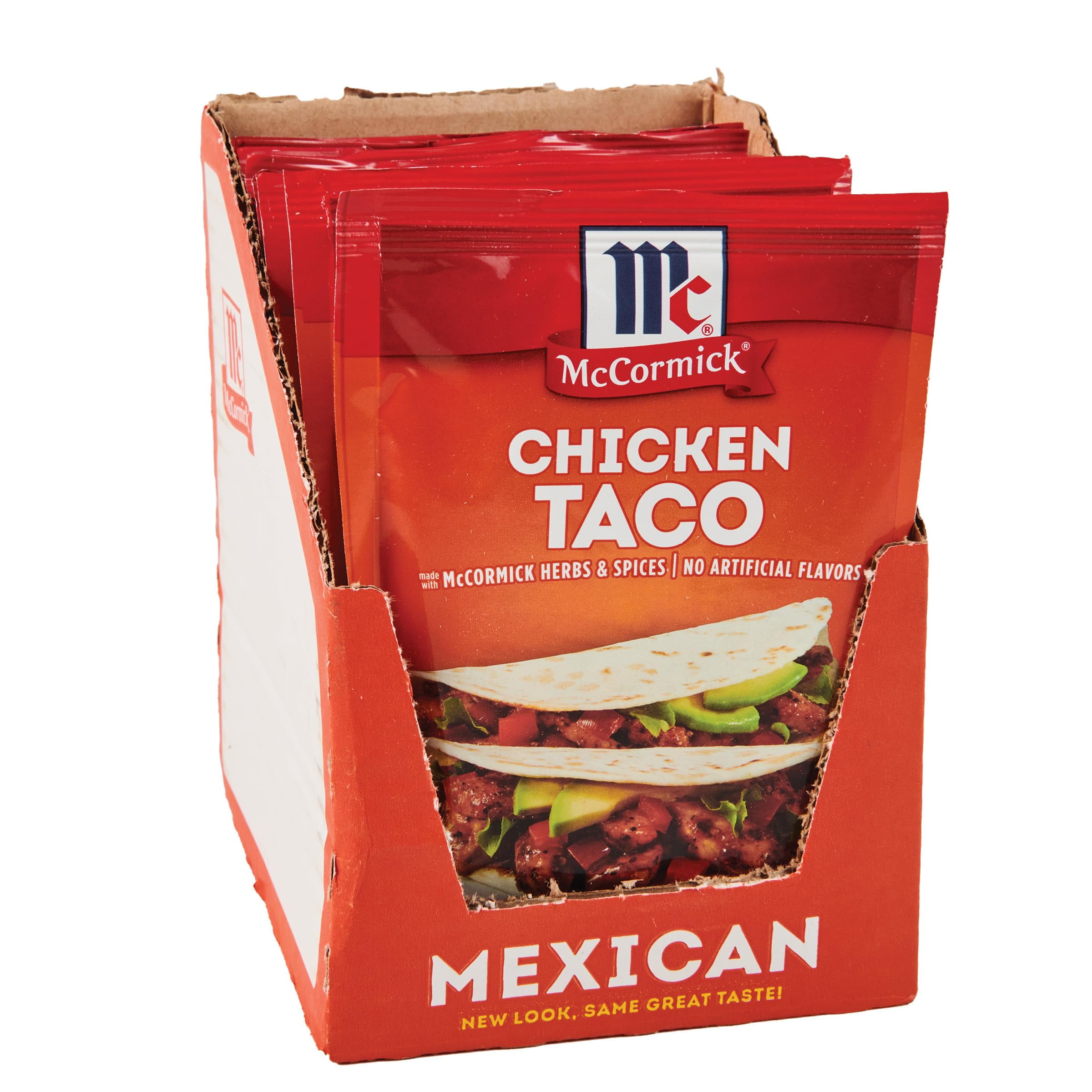 McCormick UM1 Chicken Taco Seasoning Mix, 1 oz (Pack of 12) - Walmart.com