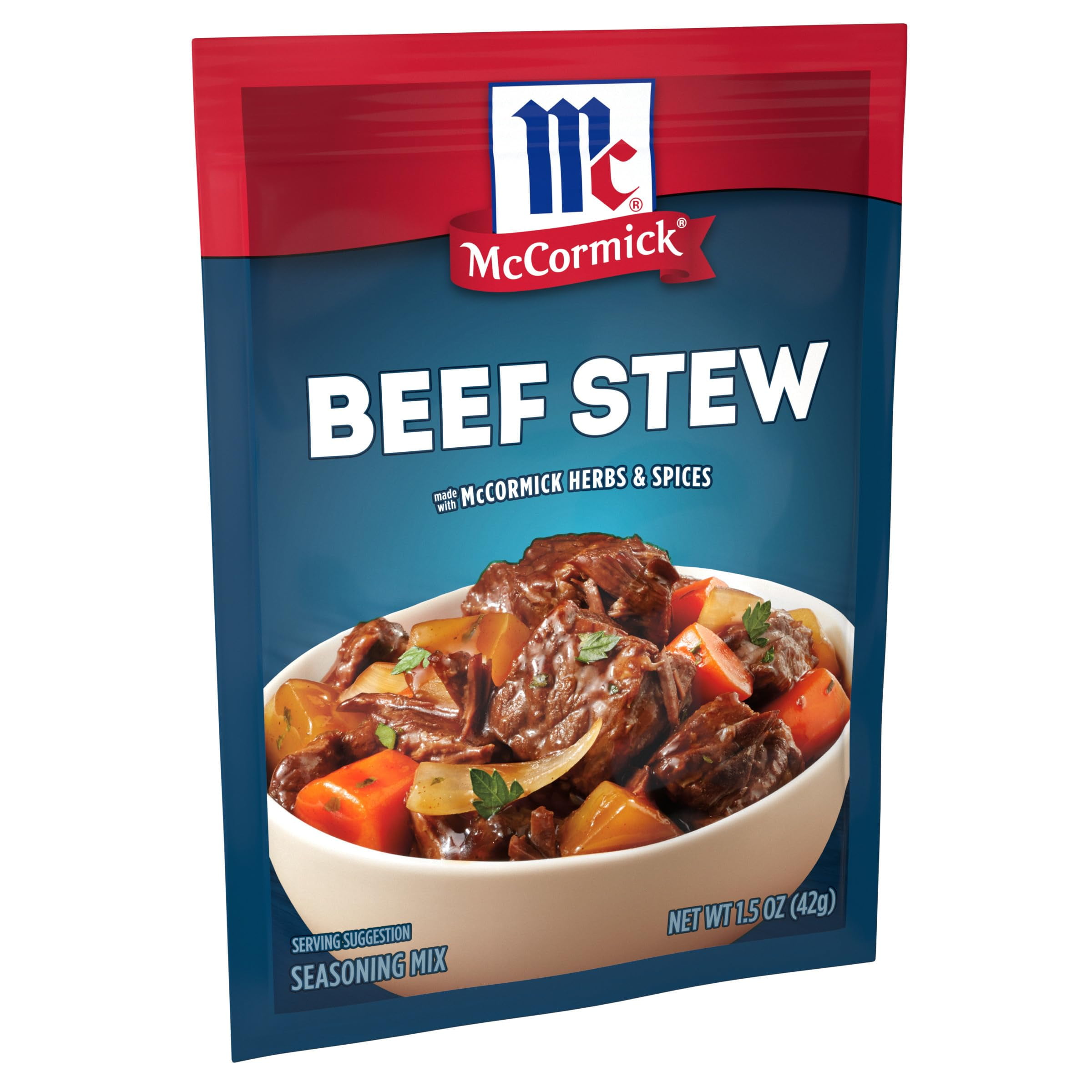 Mccormick Classic Beef Stew Seasoning Mix Packet, 1.5 Oz Packaging May ...