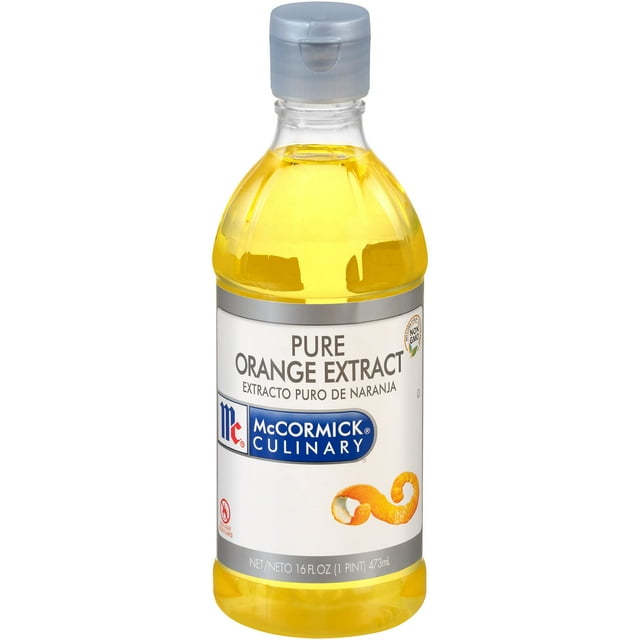 McCormick Culinary Pure Orange Extract, 16 fl oz - One 16 Fluid Ounce ...