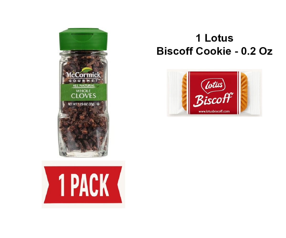 Mccormick Gourmet All Natural Whole Cloves, 1.25 Oz - Pack Of 1 & Lotus ...