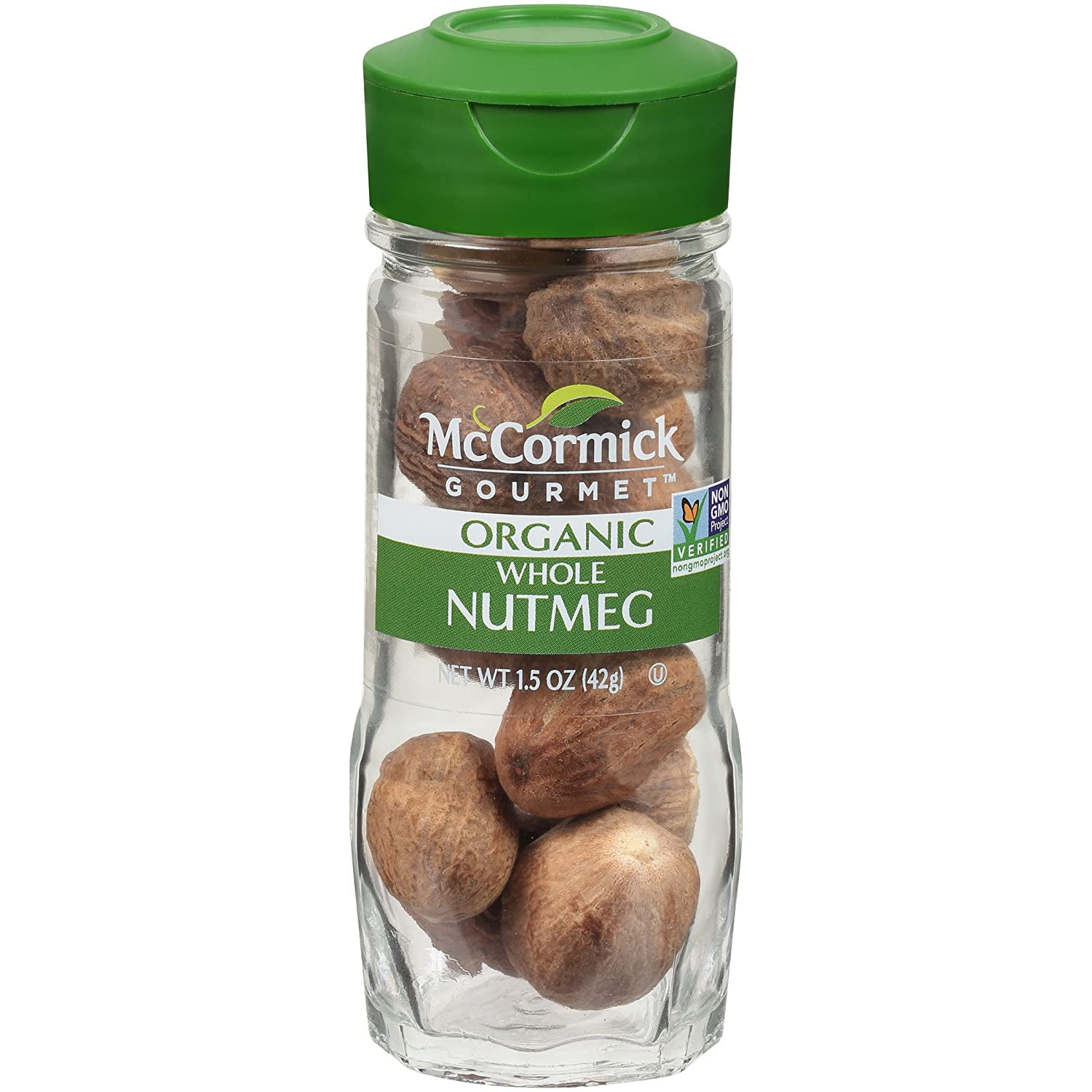 McCormick Gourmet Organic Whole Nutmeg, 1.5 Oz - Seasoning for Baking ...
