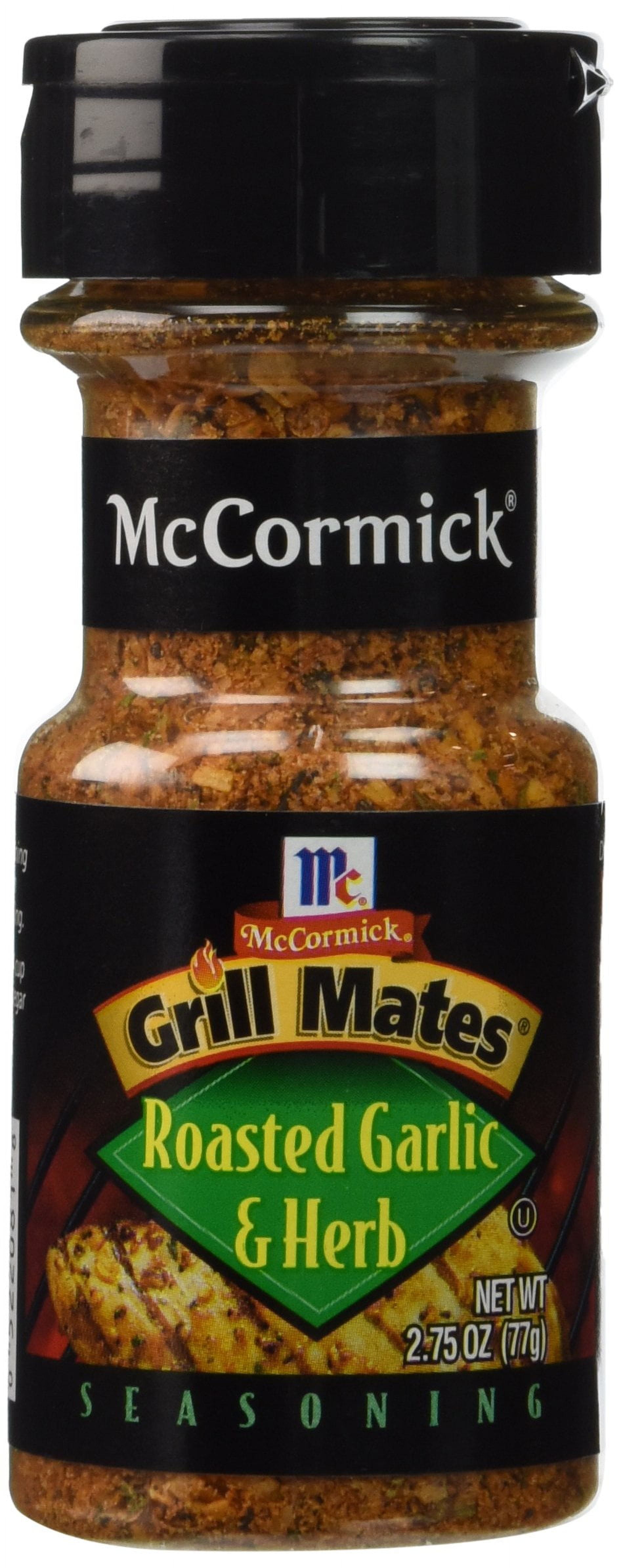 Mccormick Grill Mates Roasted Garlic & Herb Seasoning, 2.75 Oz (Pack Of ...
