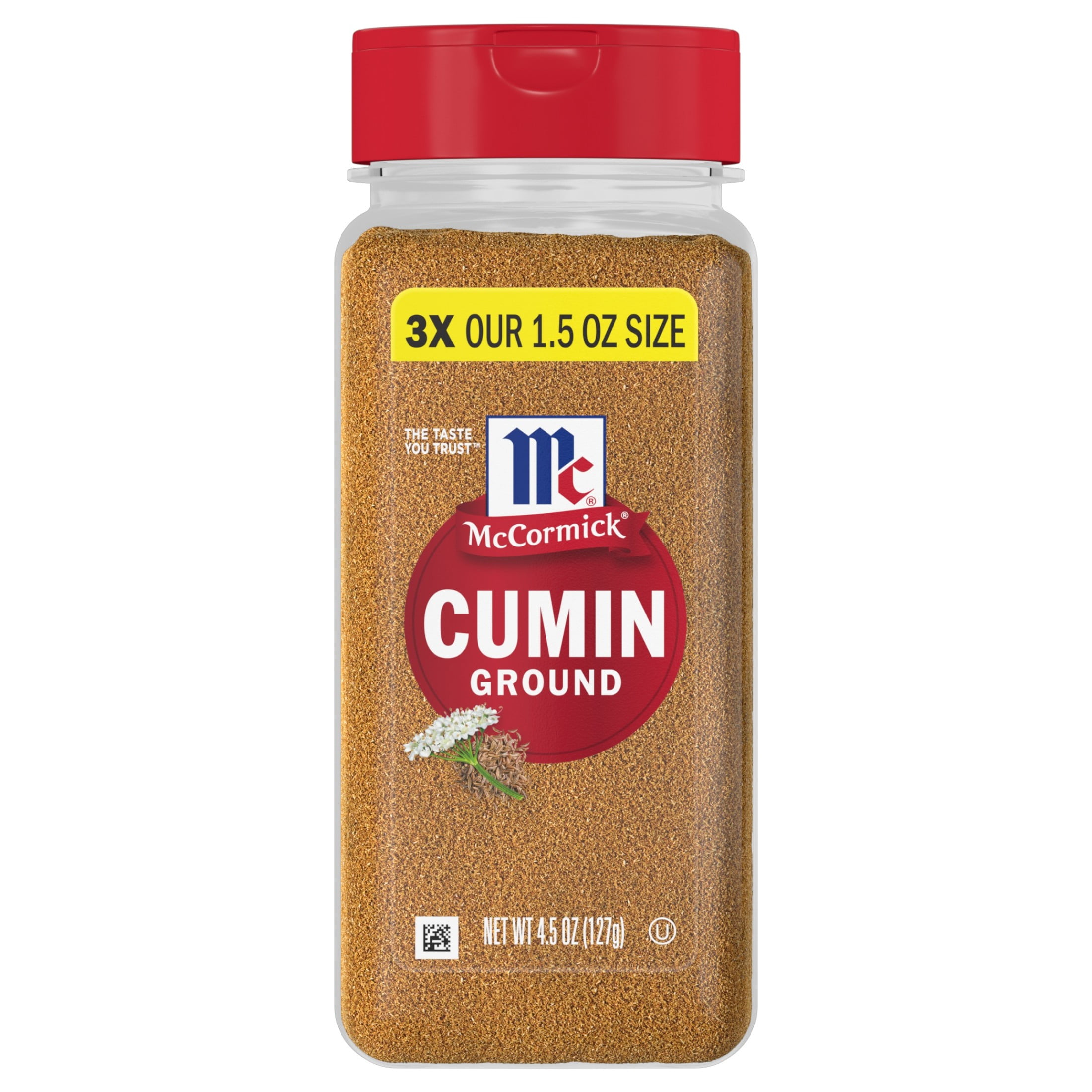McCormick Kosher Ground Cumin, 4.5 oz Bottle - Walmart Business Supplies
