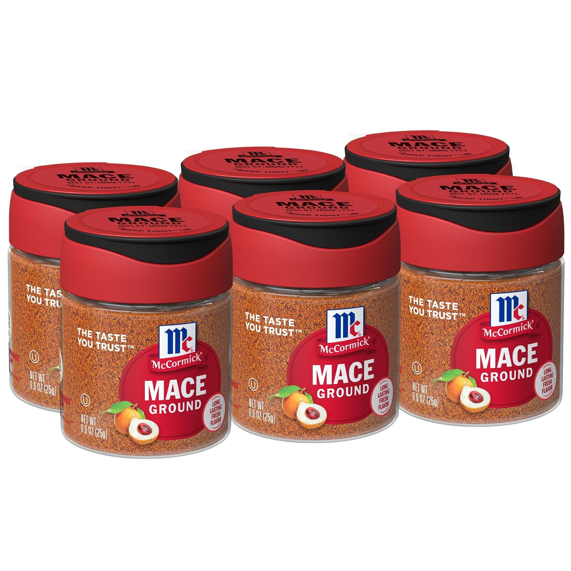Mccormick Ground Mace, 0.9 Oz (Pack Of 6) Packaging May Vary - Walmart.com