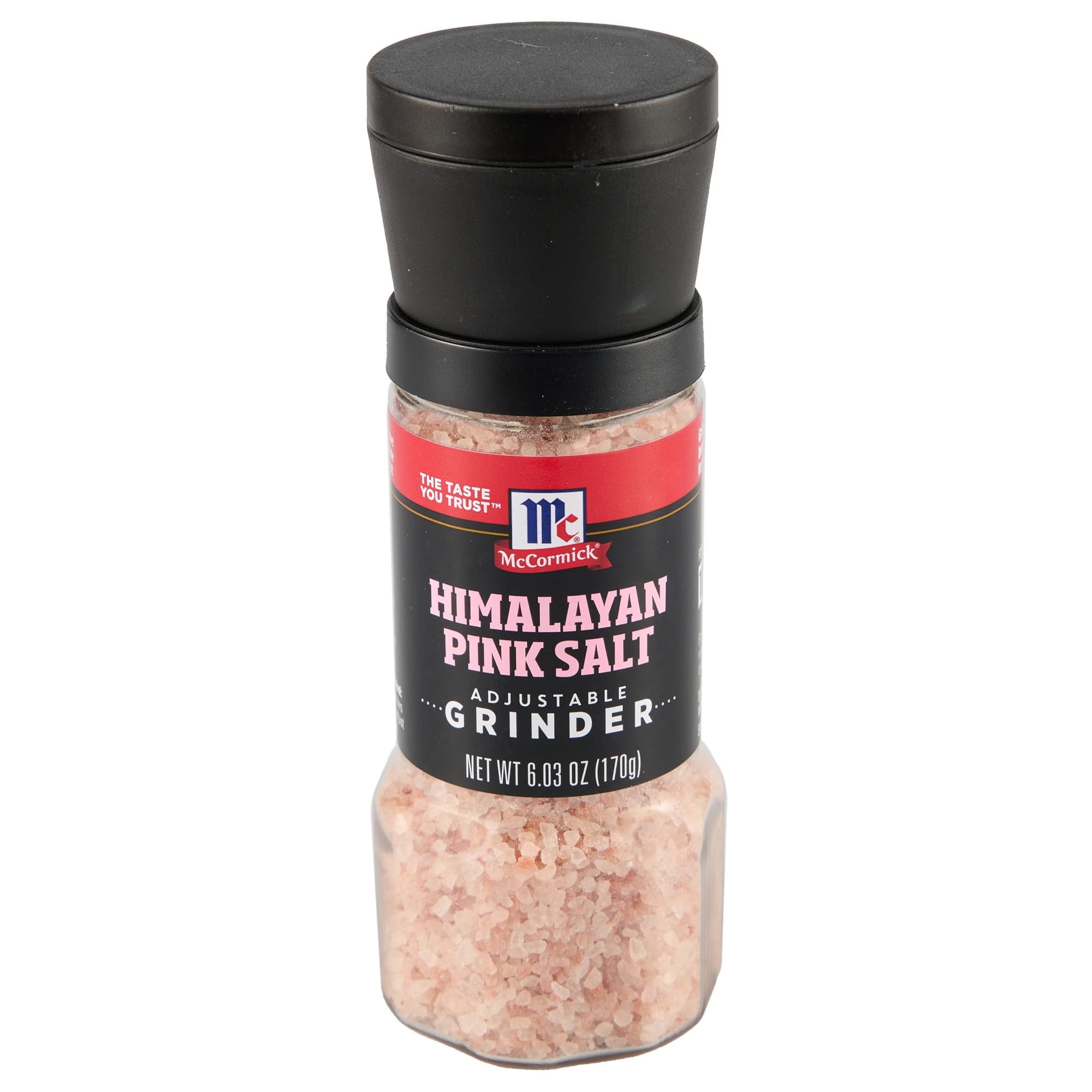 McCormick Himalayan Pink Salt ESF27 Adjustable Grinder, 6.03 oz ...