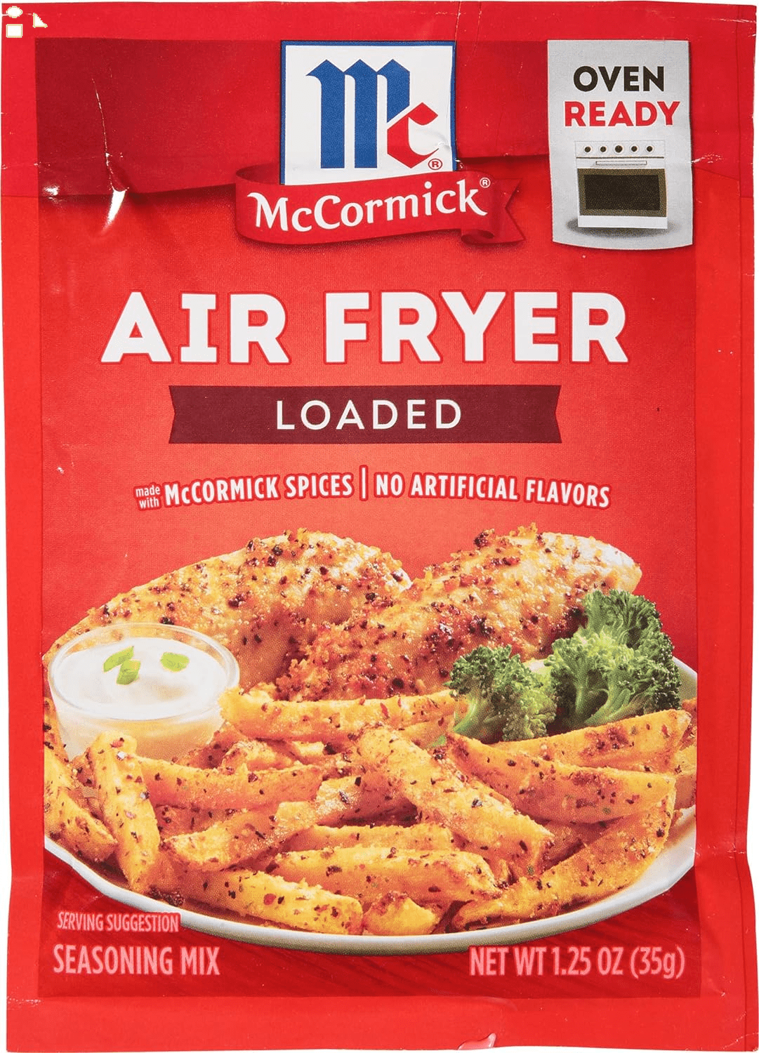 Mccormick Loaded Air Fryer Seasoning Mix, 1.25 Oz Packaging may vary ...