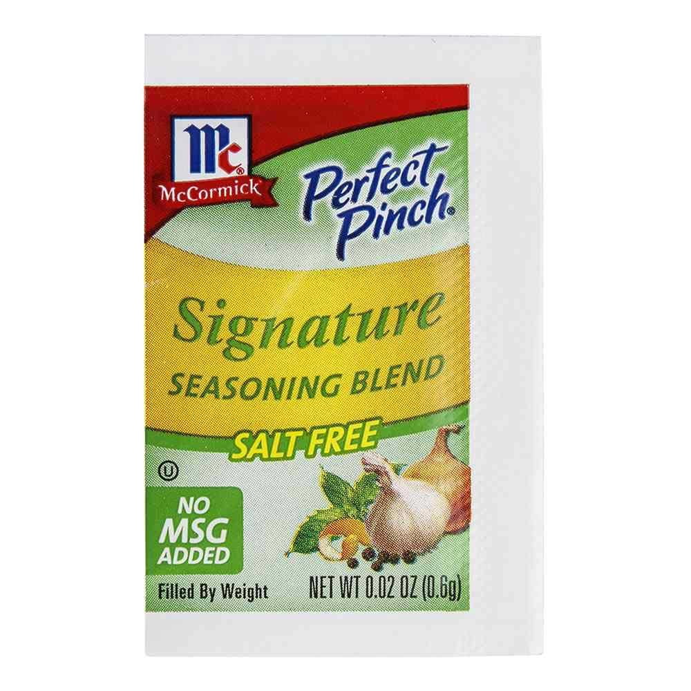 Mccormick Perfect Pinch Salt Free Signature Seasoning Blend, 0. 73 Gram ...