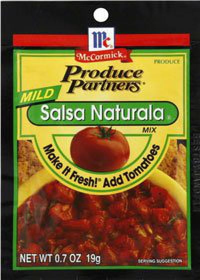 Mccormick Produce Partners Mild Salsa Seasoning Mix, .7-Oz., Packet ...