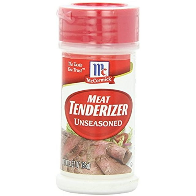 McCormick Kosher Meat Tenderizer, Salt Infused, Unseasoned, 3.37 Oz ...
