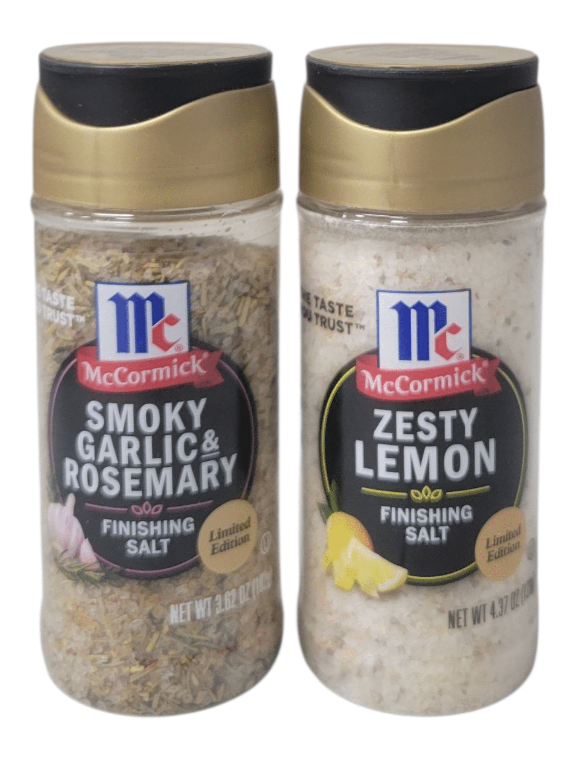 Mccormick finishing salts limited edtion summer flavors: Zesty Lemon ...