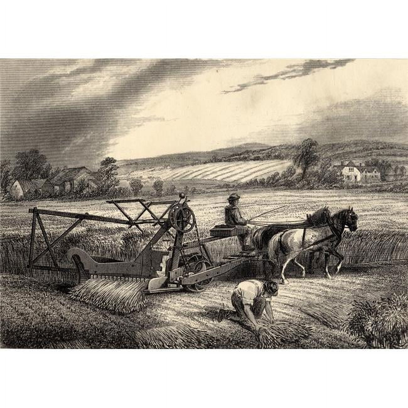 Mccormicks Reaping Machine Poster Print - Walmart.com