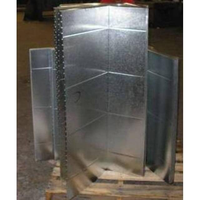 Mcdaniel Metals 19.5X19.5X36 - 3 Ft R6 Return Plenum (19.5X19.5X36 ...