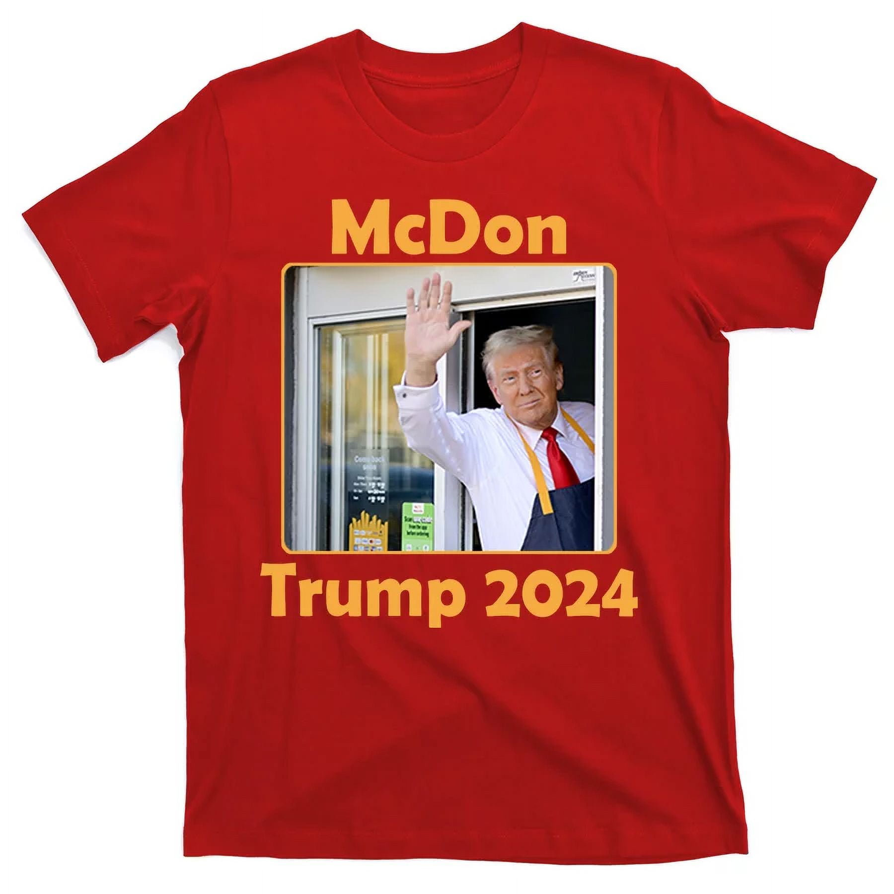 Mcdon Donald Trump 2024 Election T-Shirt - Walmart.com