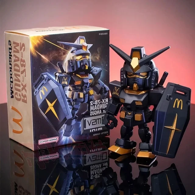 Mcdonald Gundam Figure Qmsv Rx-78-2 Ver Angus Mobile Suit Action ...