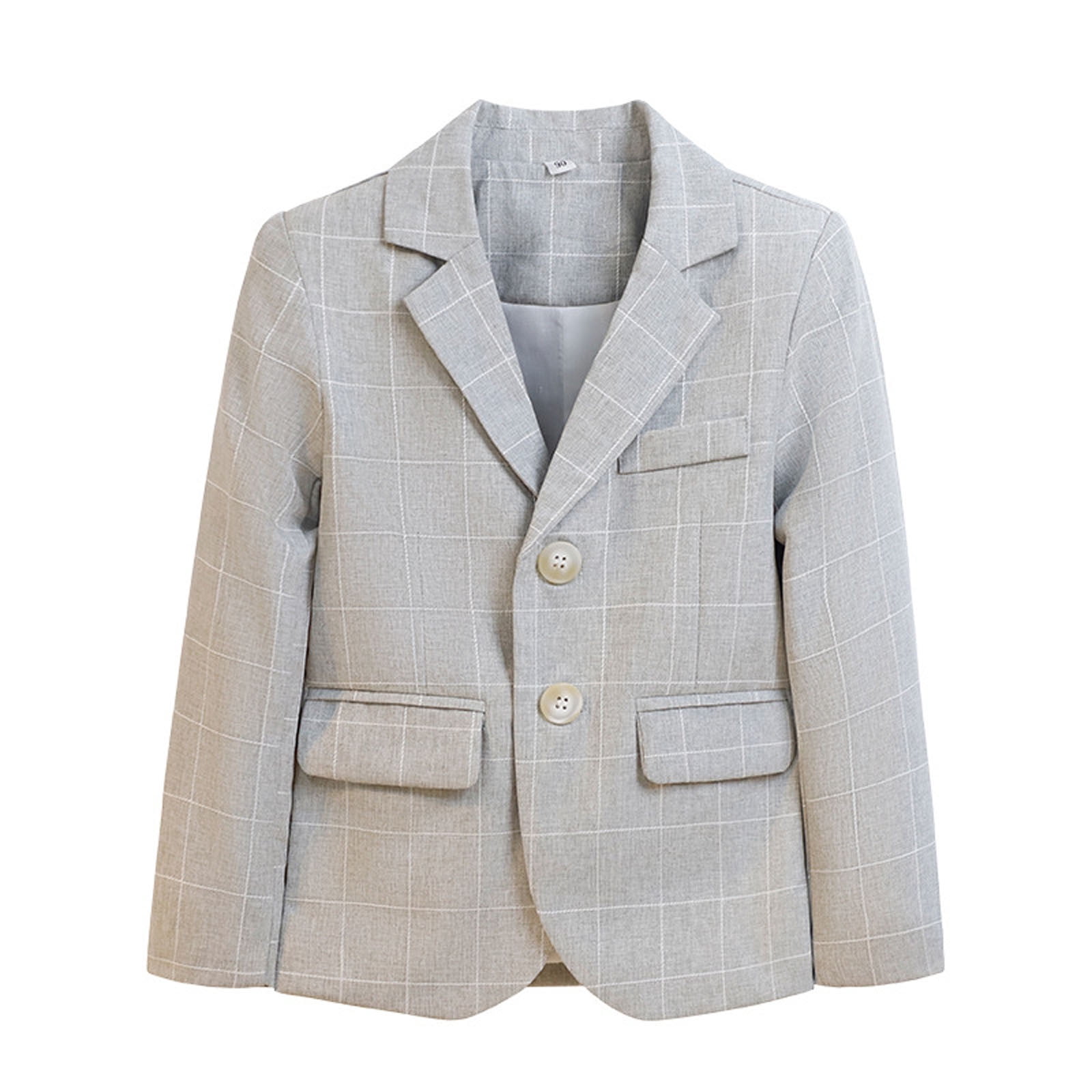 Mceream Boys formal Suit Jacket Slim Fit 2 Button Wedding Tuxedo Blazer ...