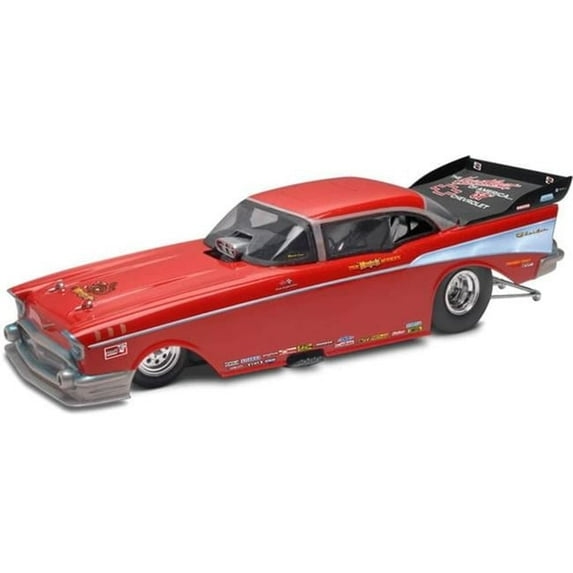 Atlantis Model Tom McEwen 1957 Chevy Funny Car, 1/24 Scale Plastic ...