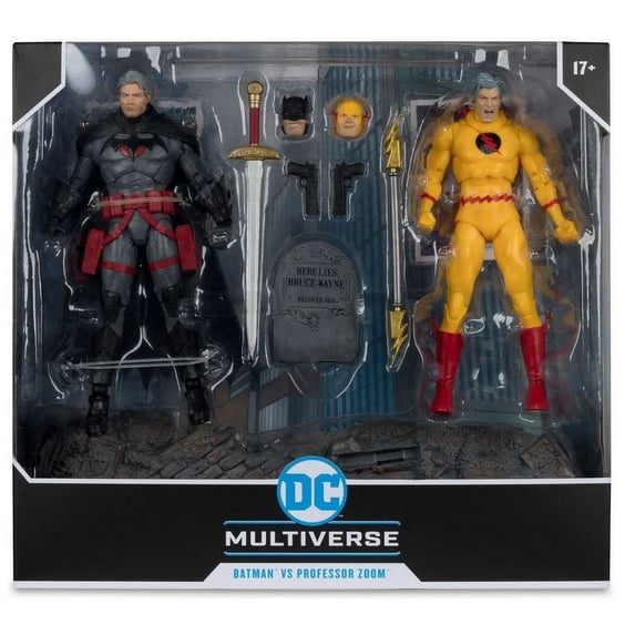 Mcfarlane Toys DC Multiverse Thomas Wayne Batman and Professor Zoom ...