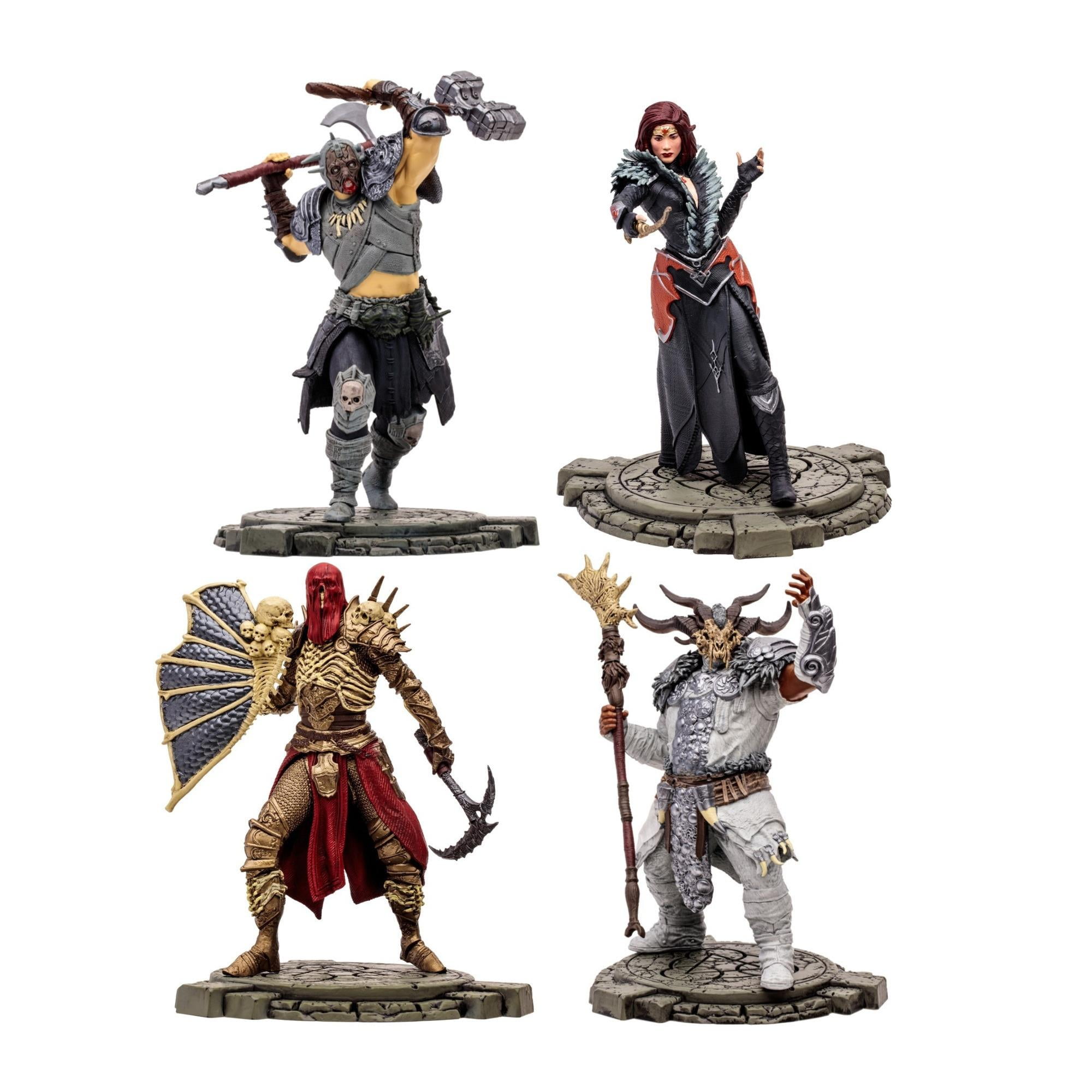 Mcfarlane Toys - Diablo IV EPIC Wave 1 (4 Pack) Figures Bundle ...