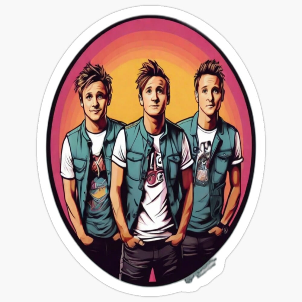 Mcfly Band Sticker Phone Decal Water Bottle Stickers Car Decals, Laptop ...