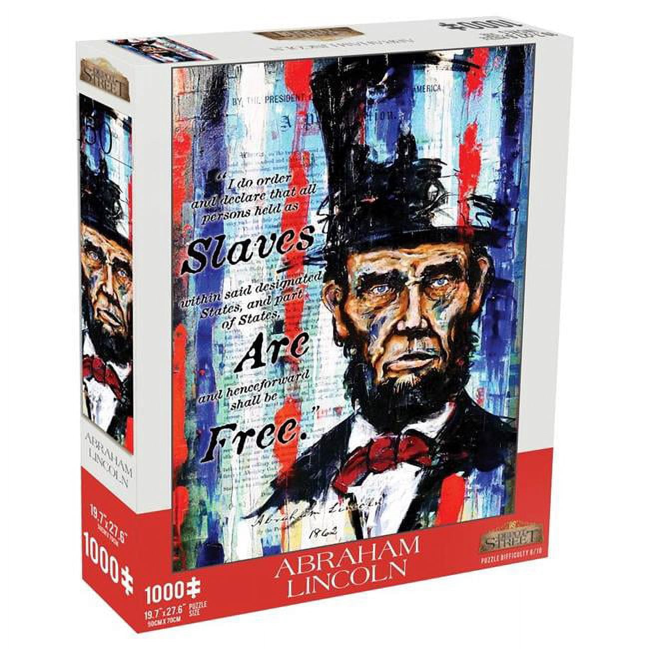 Mchezo 1000 Piece Abraham Lincoln Puzzle - Walmart.com