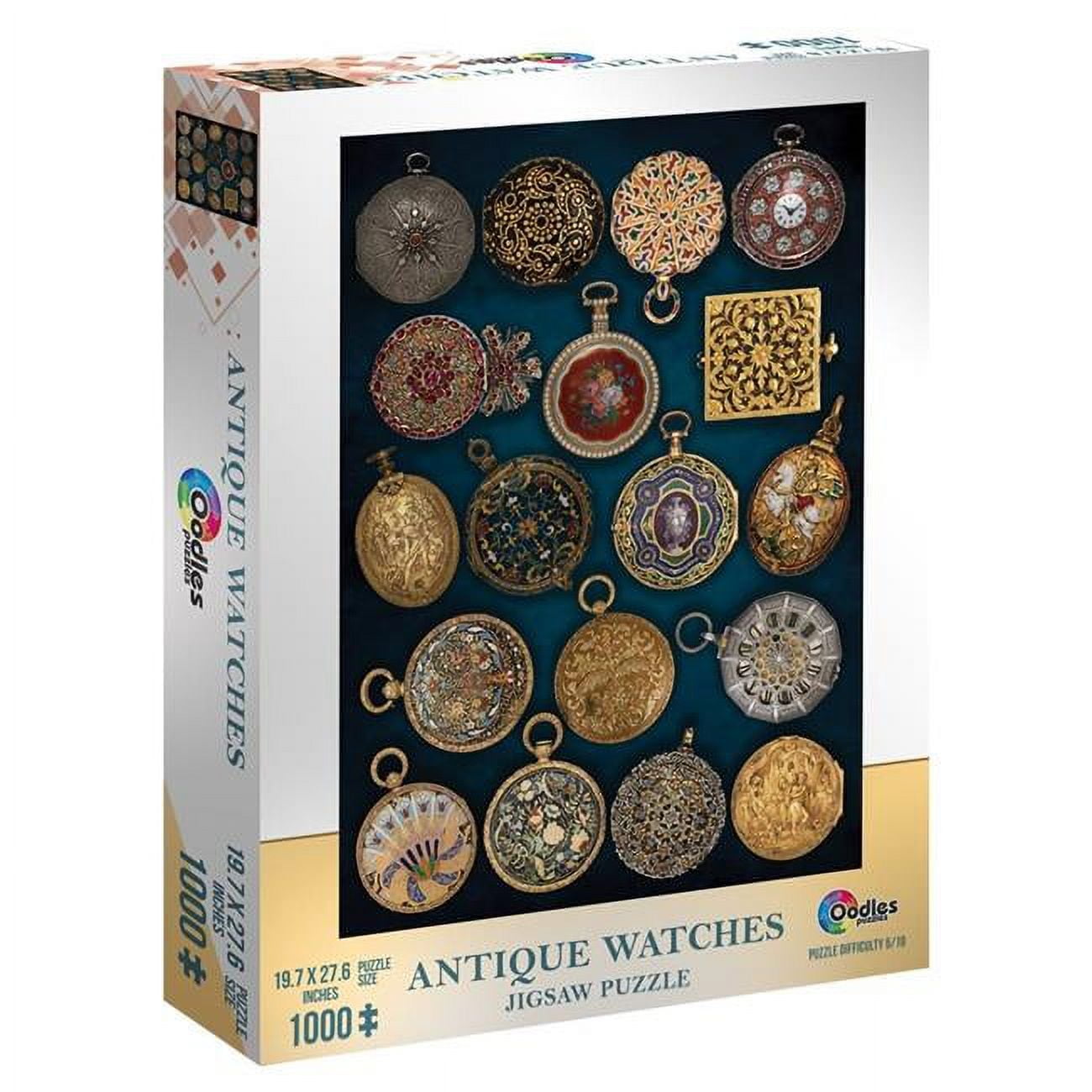 Mchezo Antique Watches Puzzle - 1000 Piece - Walmart.com