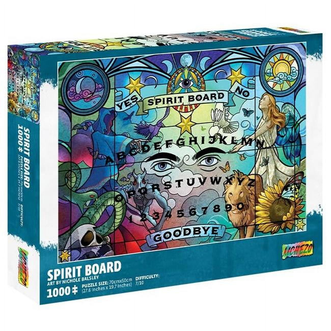Mchezo Spirit Board Puzzle, 1000-Piece Supernatural Jigsaw Puzzle for ...