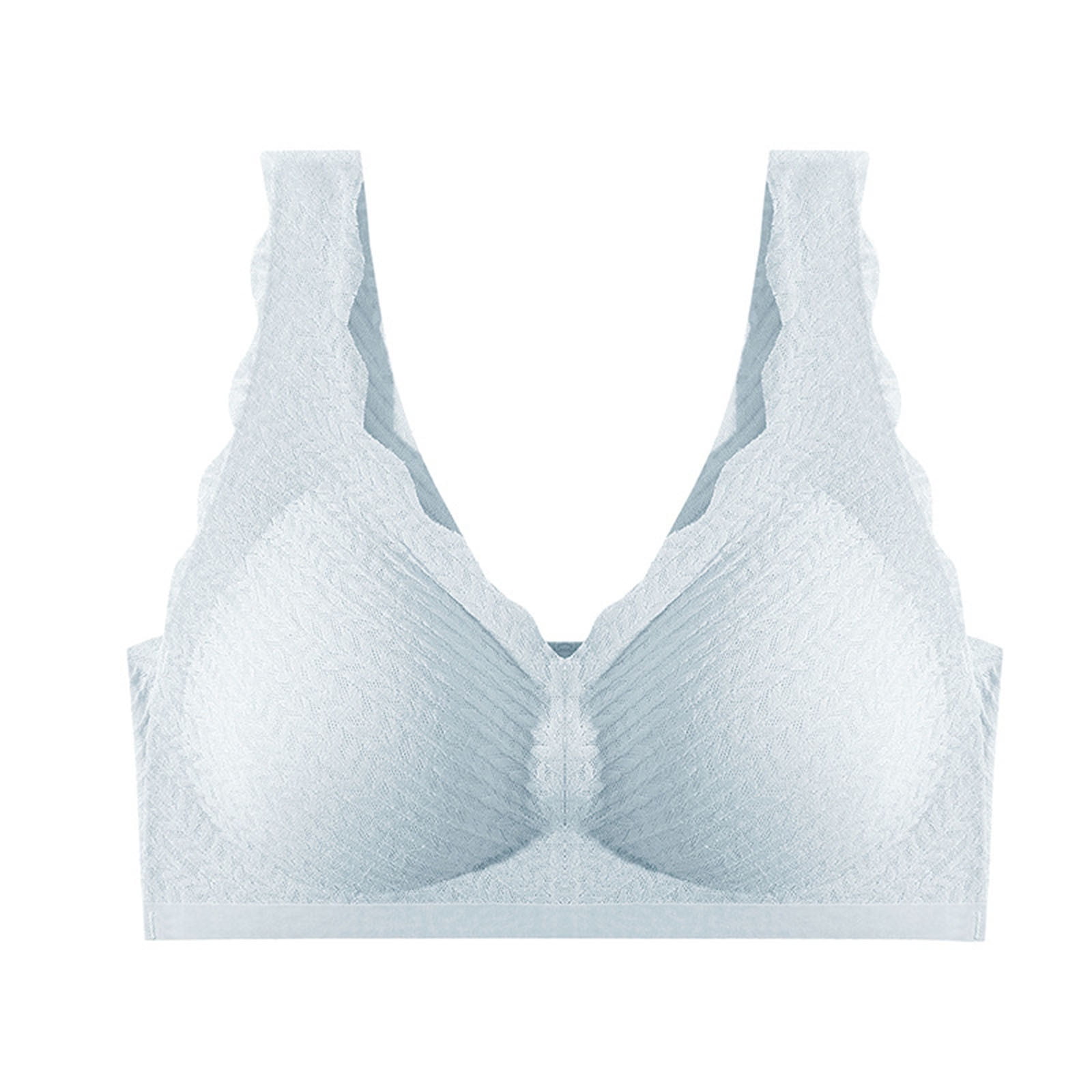 Mchoice Bras for Women Ultimate Wireless Bra Ultra-Light Full-Coverage Wireless T-Shirt Bra ...