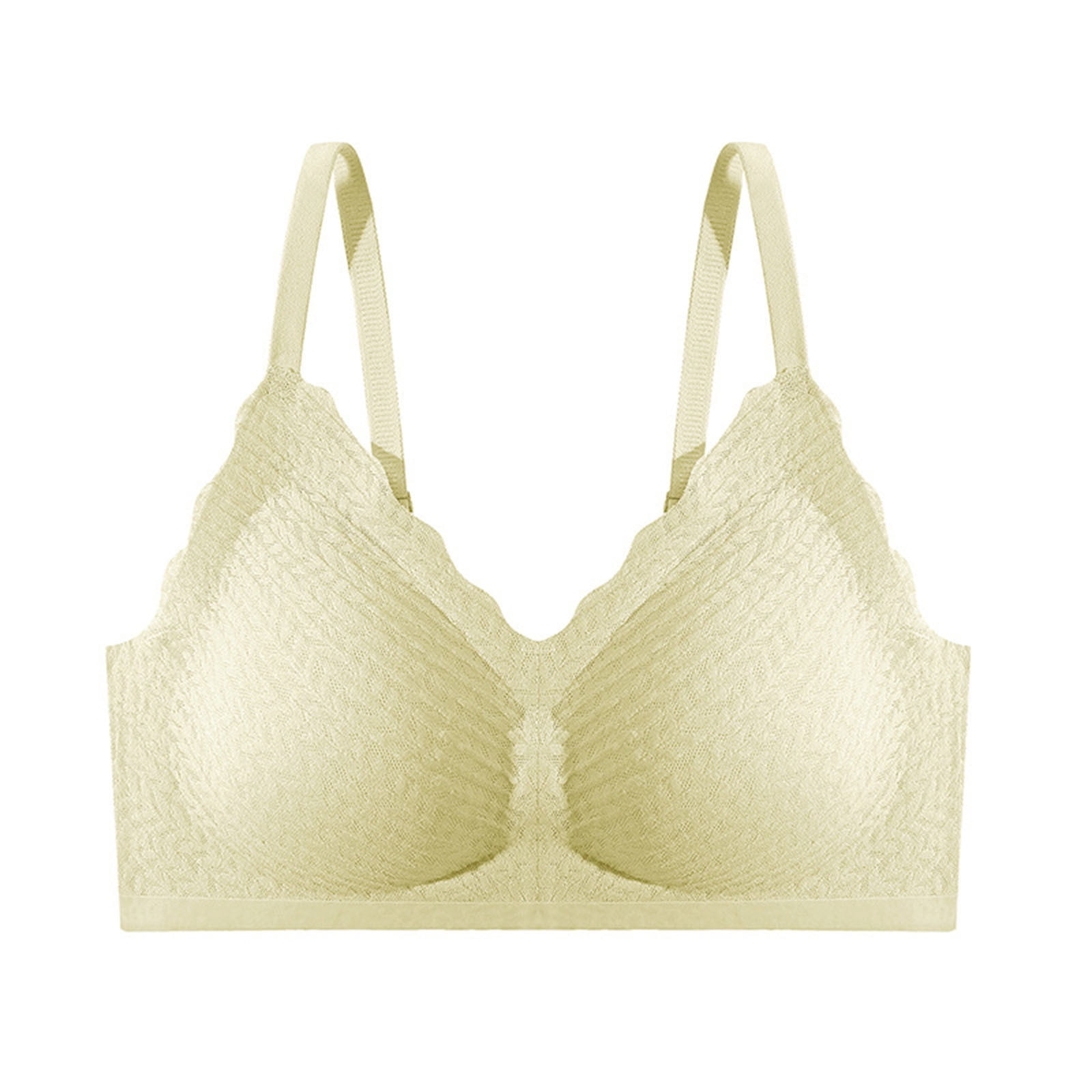Mchoice Bras for Women Ultimate Wireless Bra Ultra-Light Full-Coverage ...