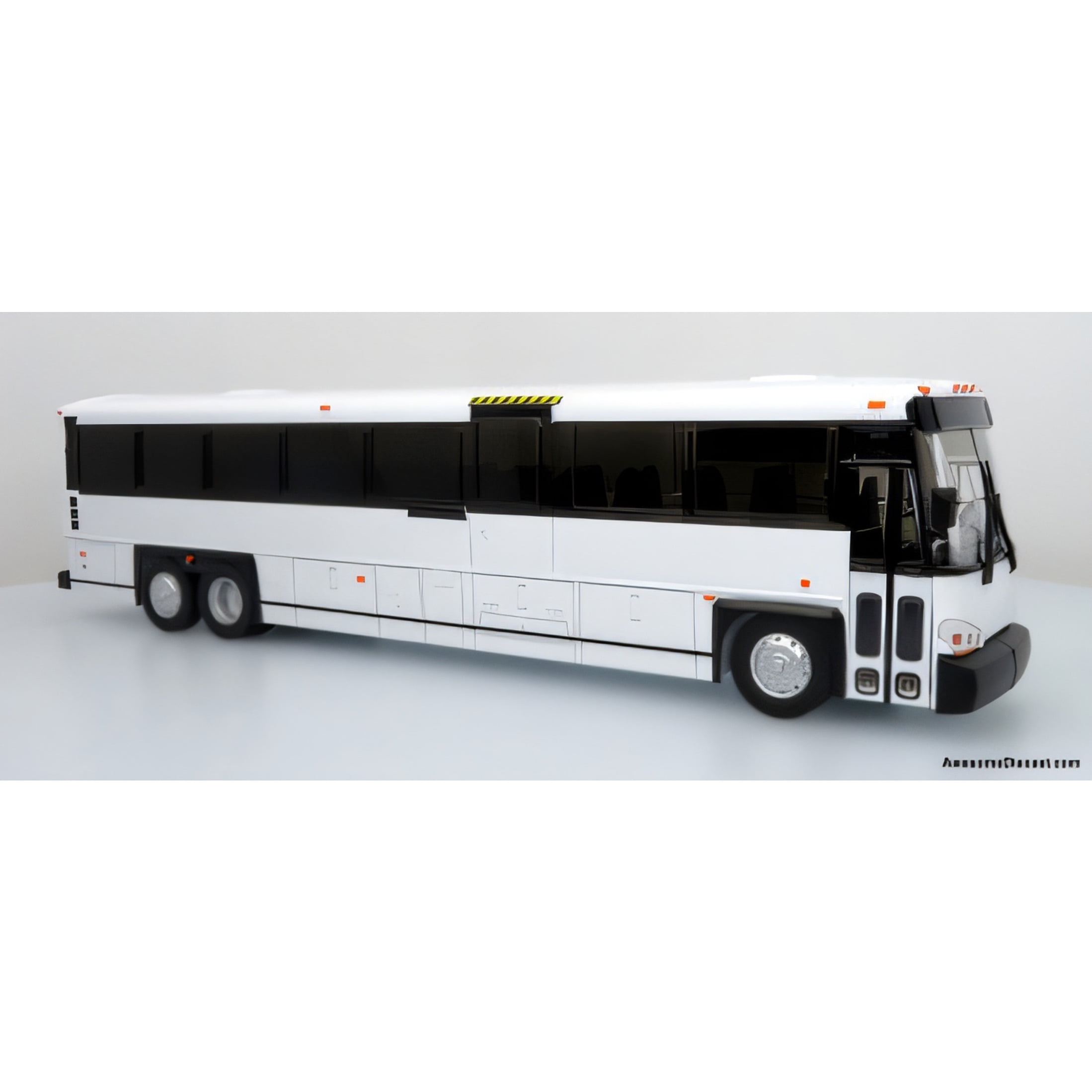 Mci D4500ct Coach: Blank White 1:50 Model Bus by Iconic Replicas ...