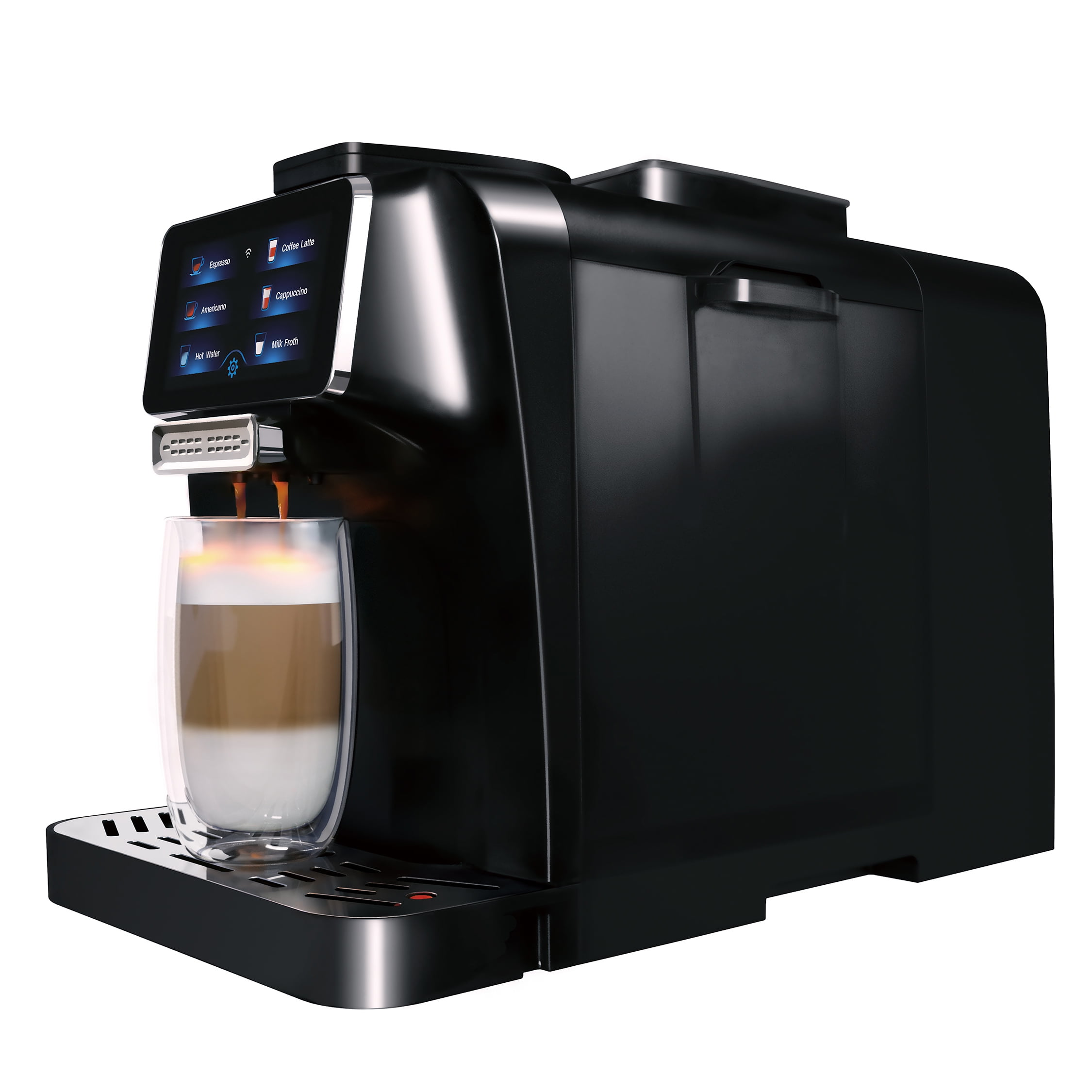 Mcilpoog WS-T6 Super-automatic Espresso Coffee Machine With Smart Touch ...