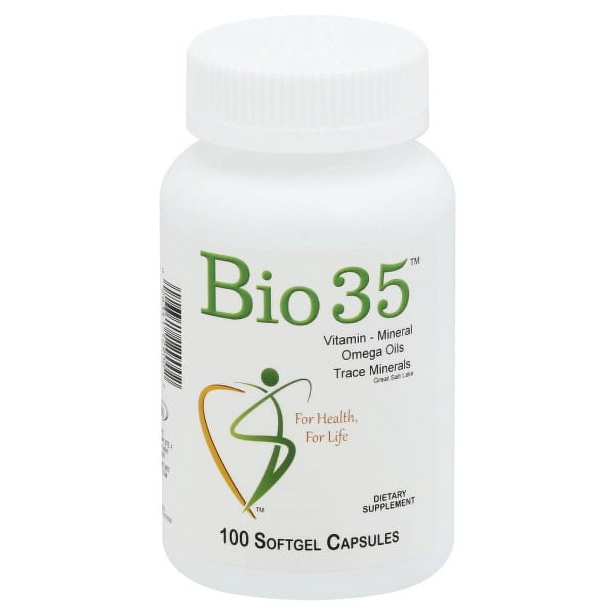 Mckesson Bio-35 Soft Gelatin Capsules, Dietary Supplement with Trace ...